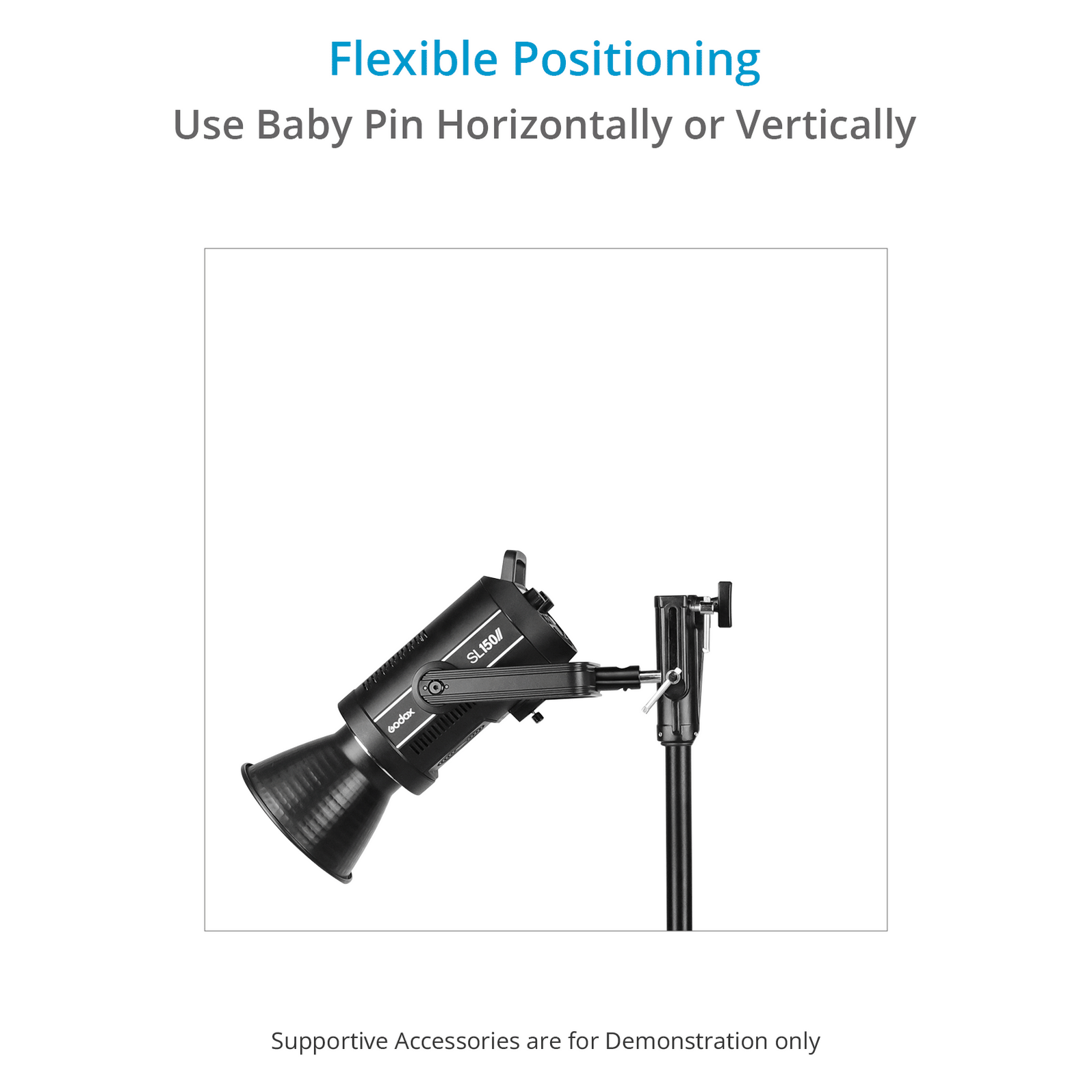 Proaim 6.8’ Low Ninja Double Riser Combo Stand for Light Fixtures ...