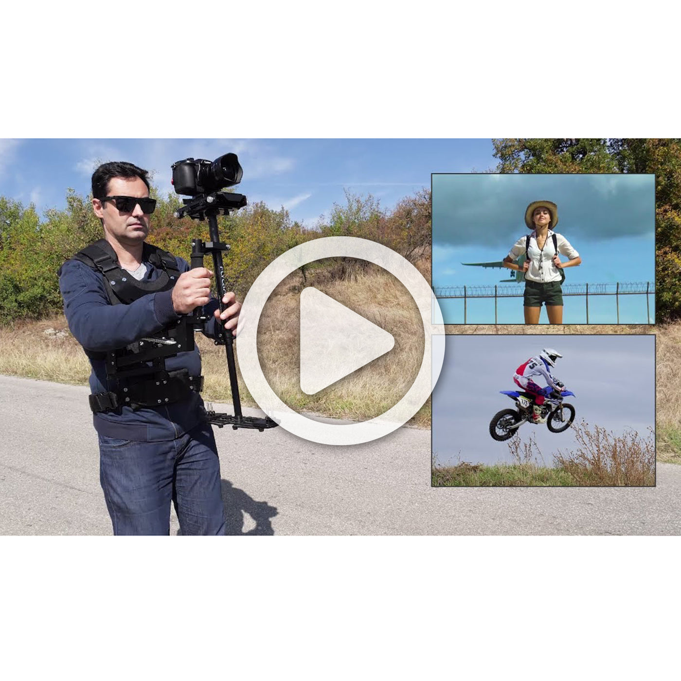 Flycam Comfort Arm & Vest for Handheld Camera Stabilizers