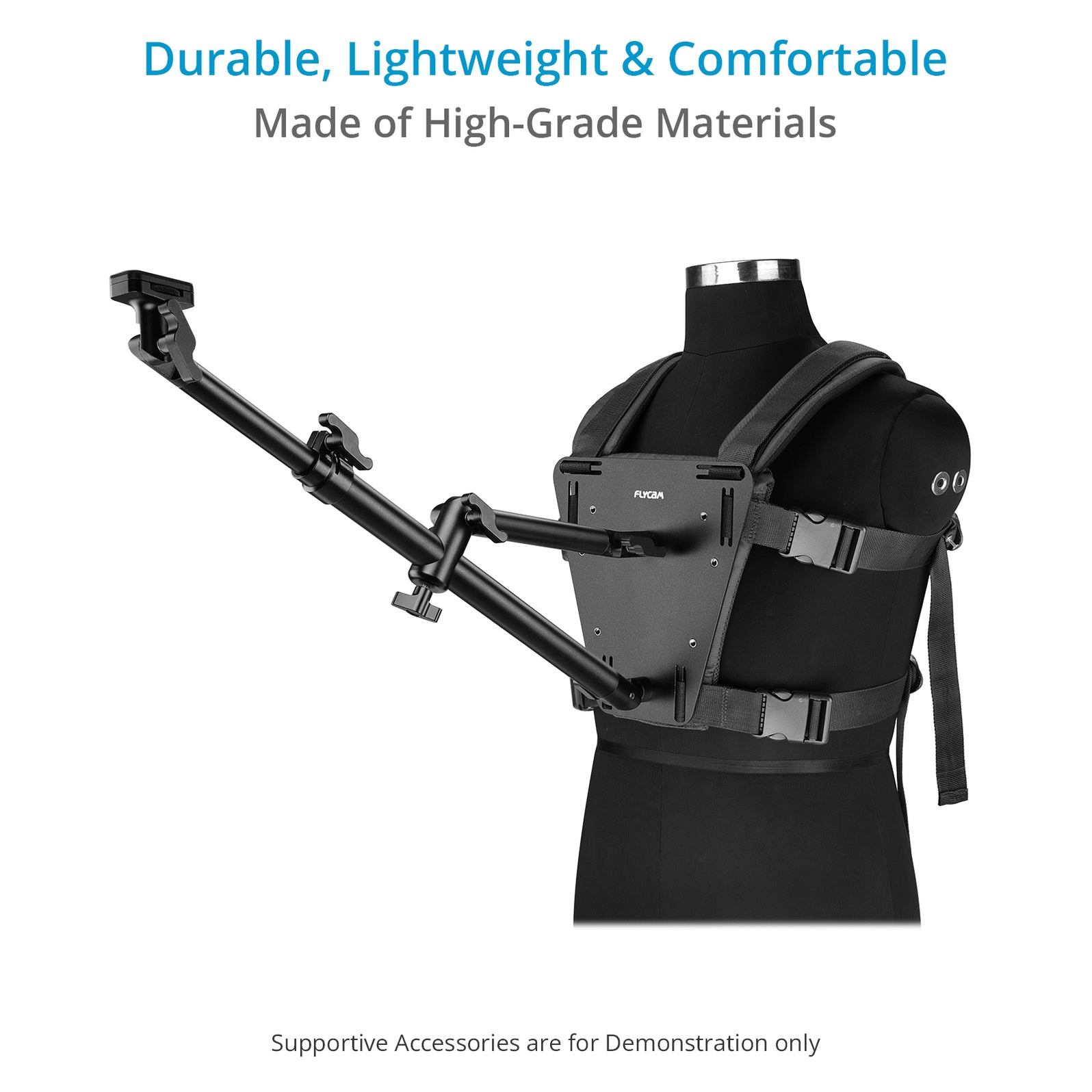 Flycam DSLR Hands-Free Front&Rear Body Camera Mount Harness