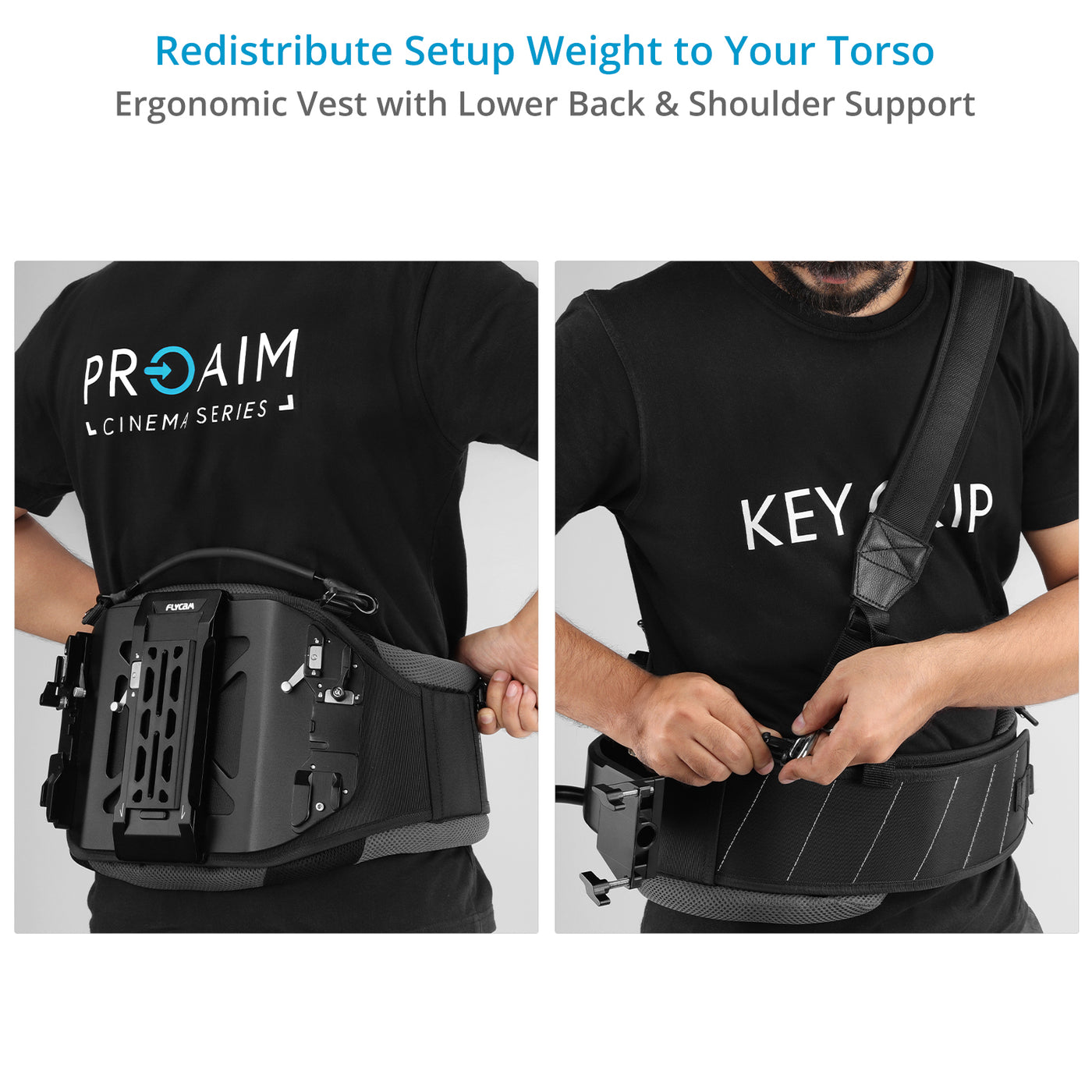 Flycam G-Axis 10K Stabilizer Arm Vest System for | Proaim