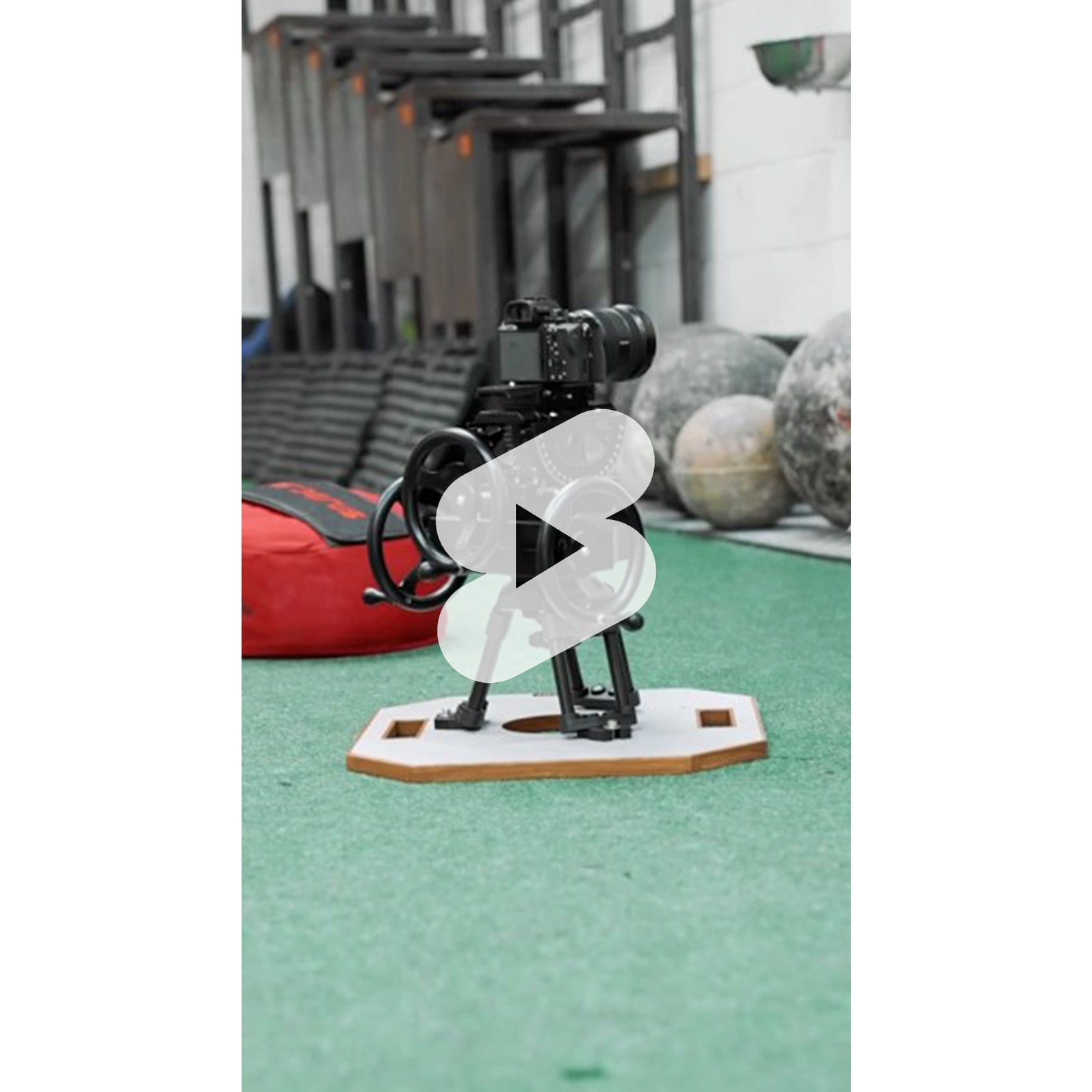 Heavy-Duty Cinema Camera Hi-Hat with Board | Proaim