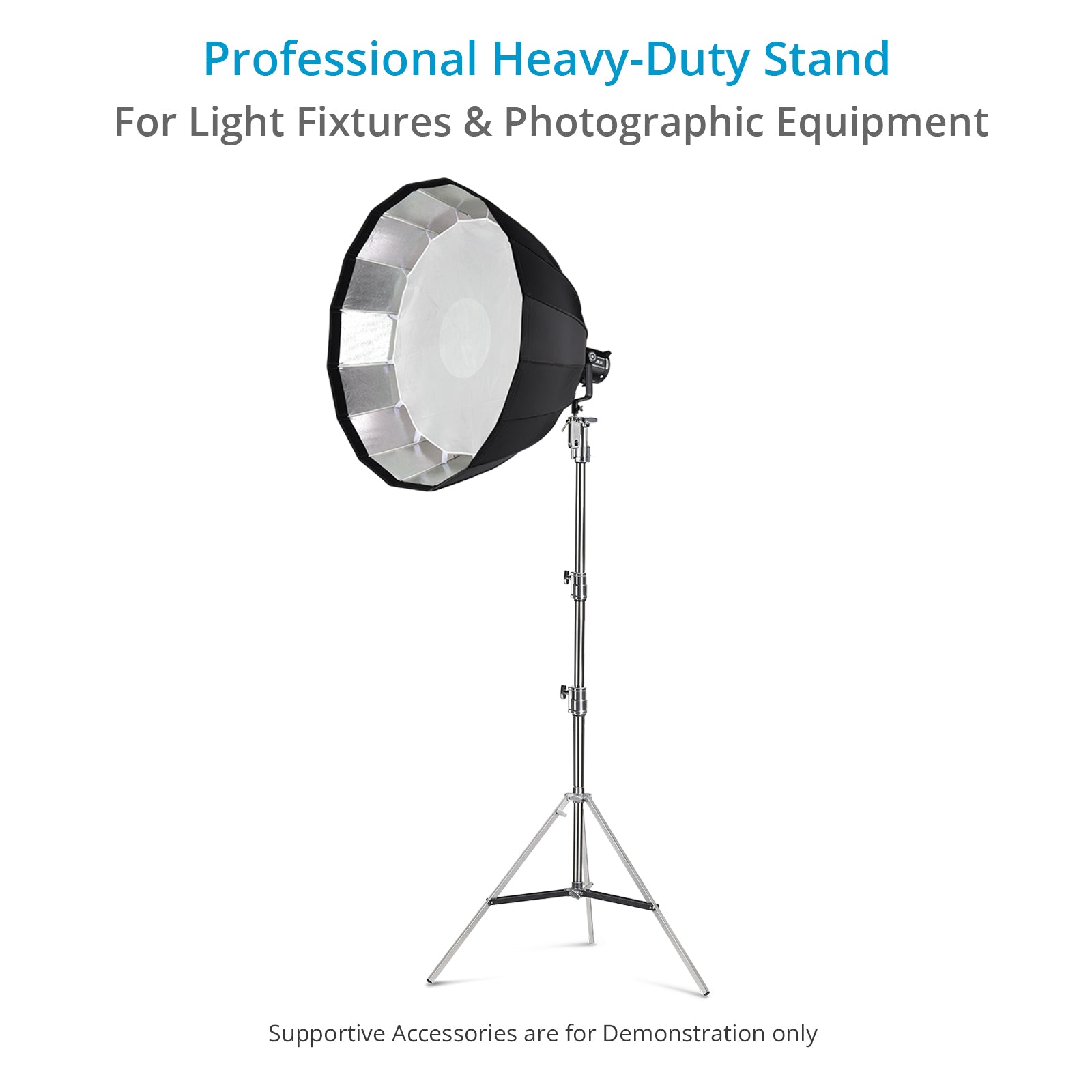 Proaim 11.3' Ninja Double Riser Combo Stand for Lighting Proaim 11.3' Ninja Double Riser Combo Stand for Lighting