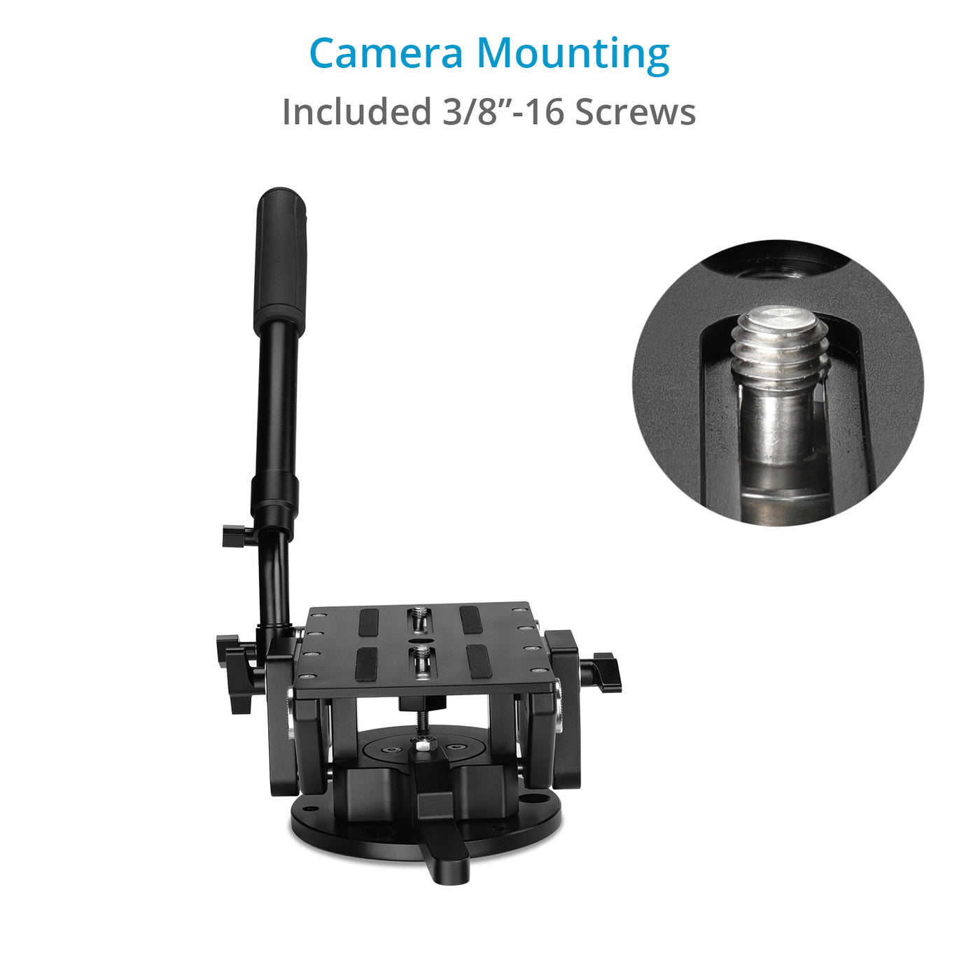 Proaim Rocker Camera Plate System with Flat Base Mount | Included Euro ...