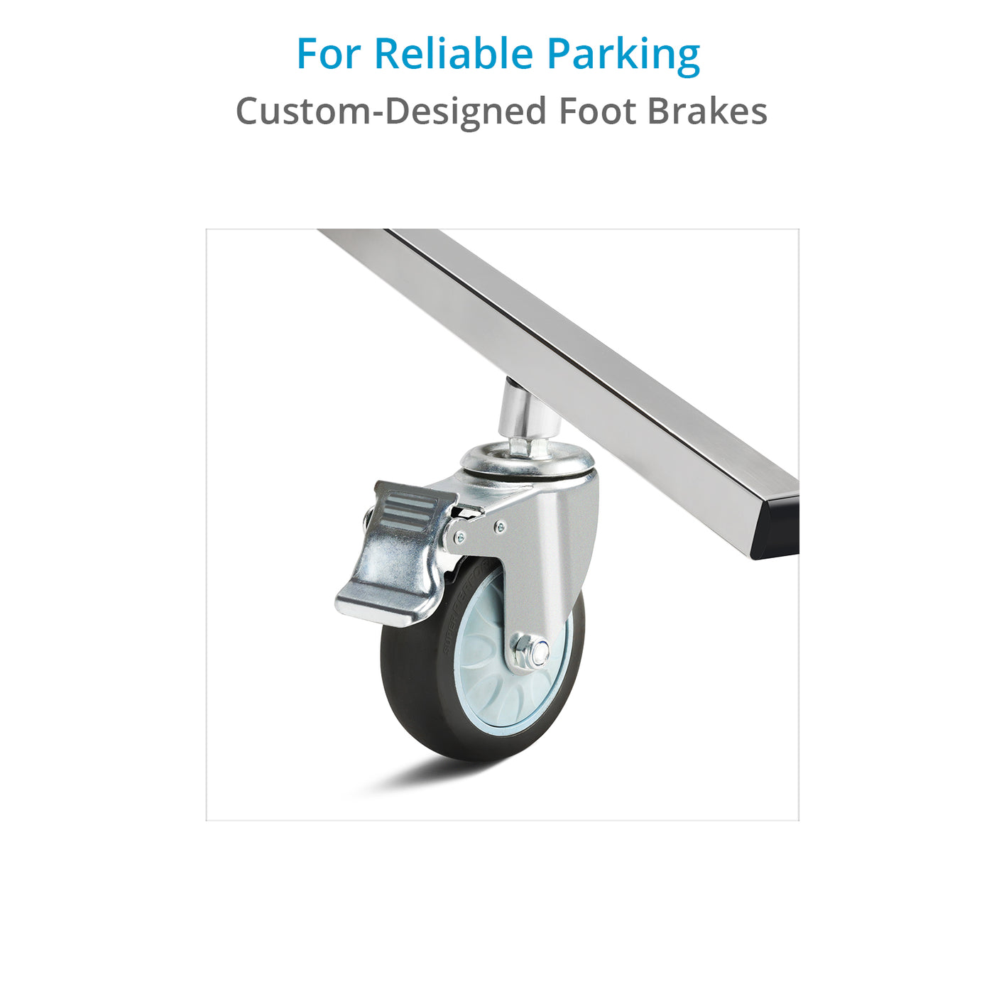 Proaim 6.2’ Low Ninja Double Riser Rolling Stand for Lighting Fixtures