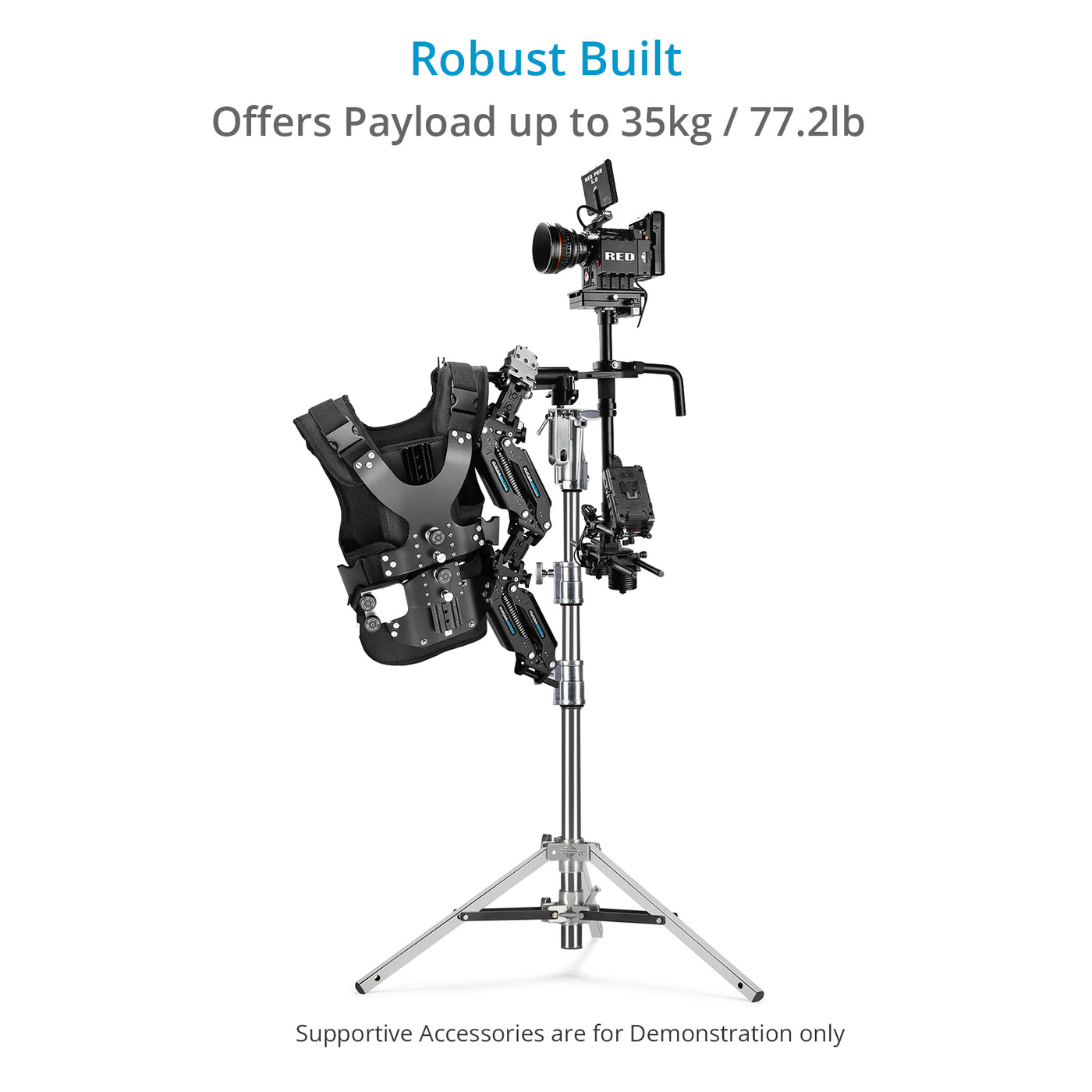 6.7ft Low Ninja Power Stand for Lighting Fixtures & | Proaim