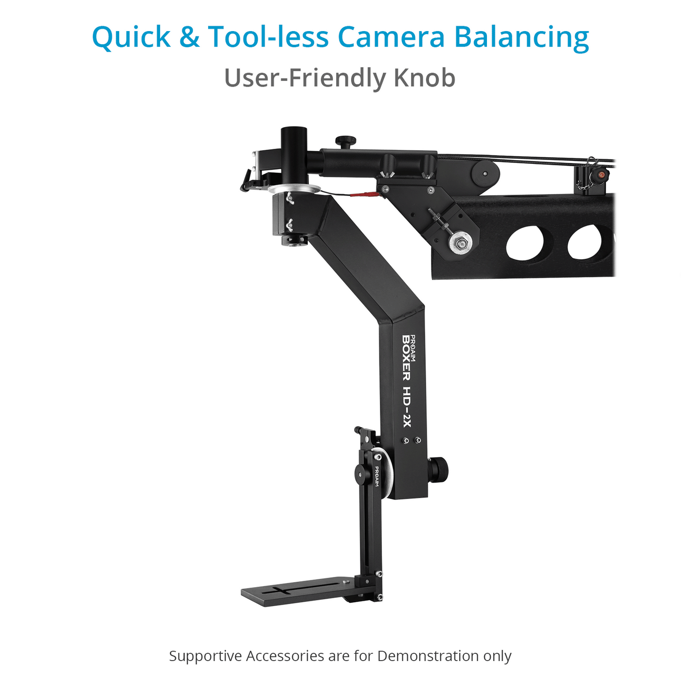 Boxer HD-2X Motorized Pan/Tilt Head for Camera | Proaim