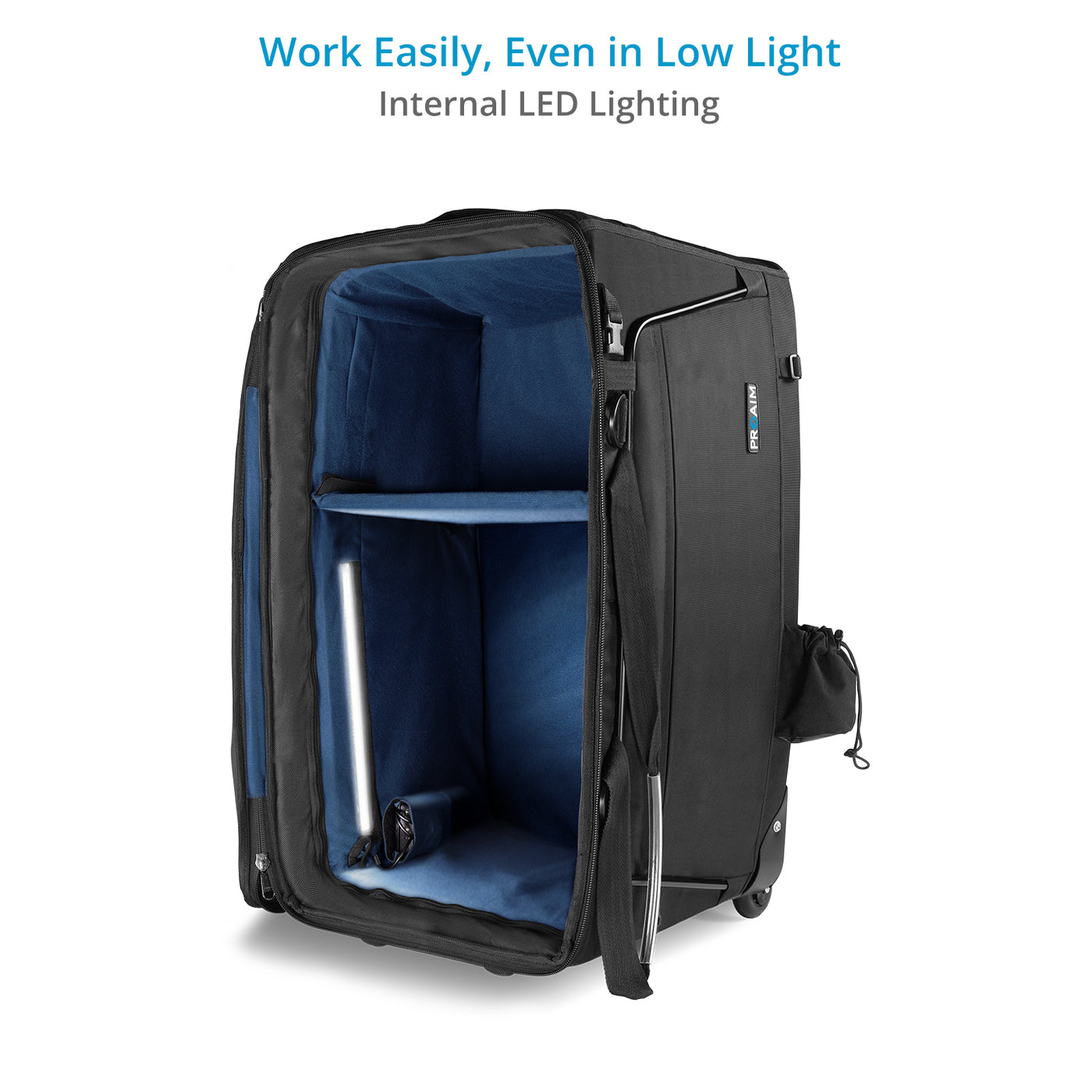 Cine Cube Mobile Audio Workstation Bag | Trolley | Proaim