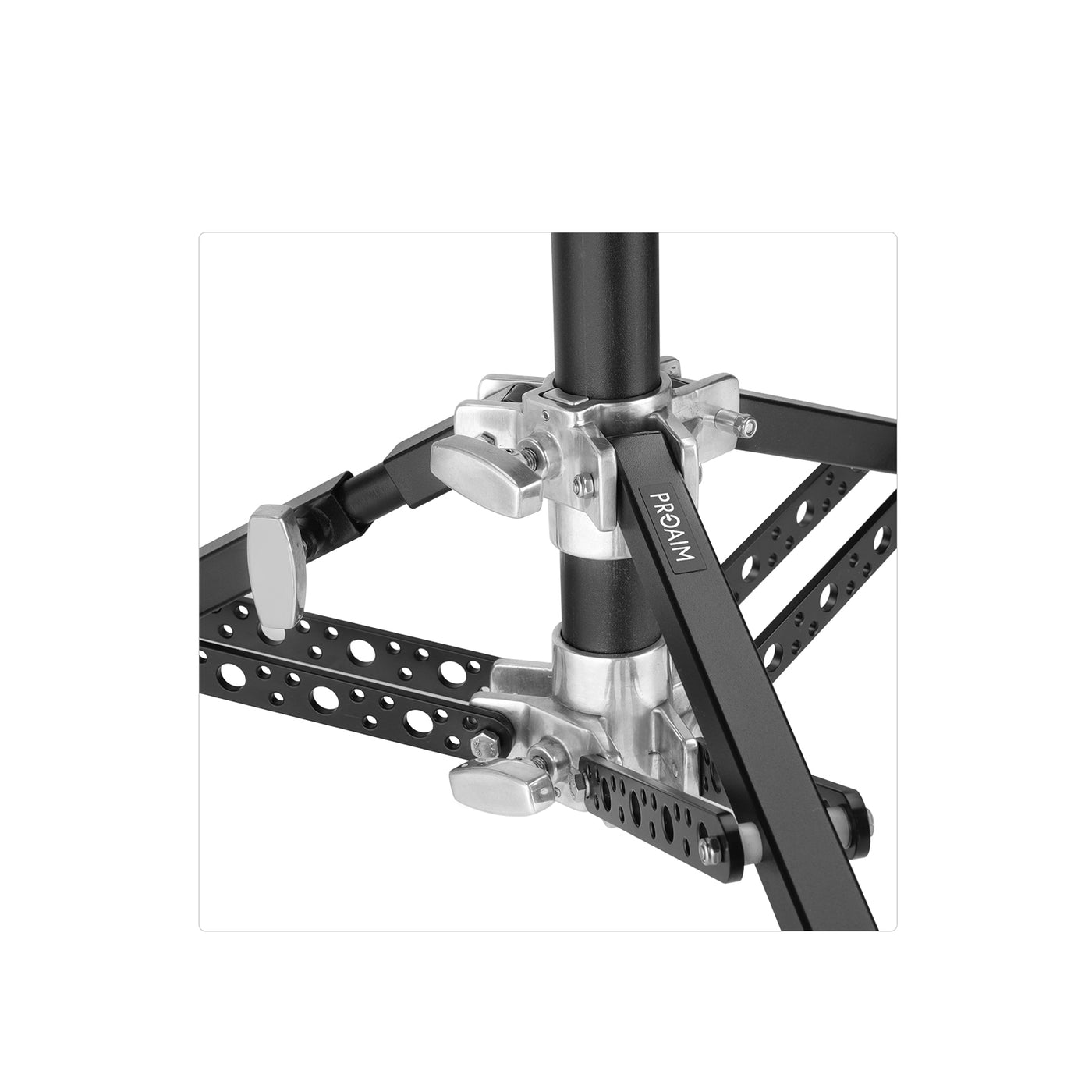 Proaim 6.16ft Double Riser Rolling Monitor Stand