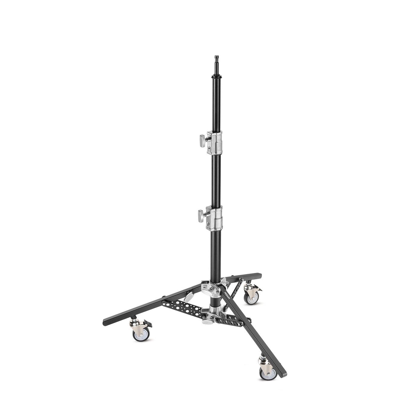 6.16ft Double Riser Rolling Monitor Stand with 5/8” | Proaim
