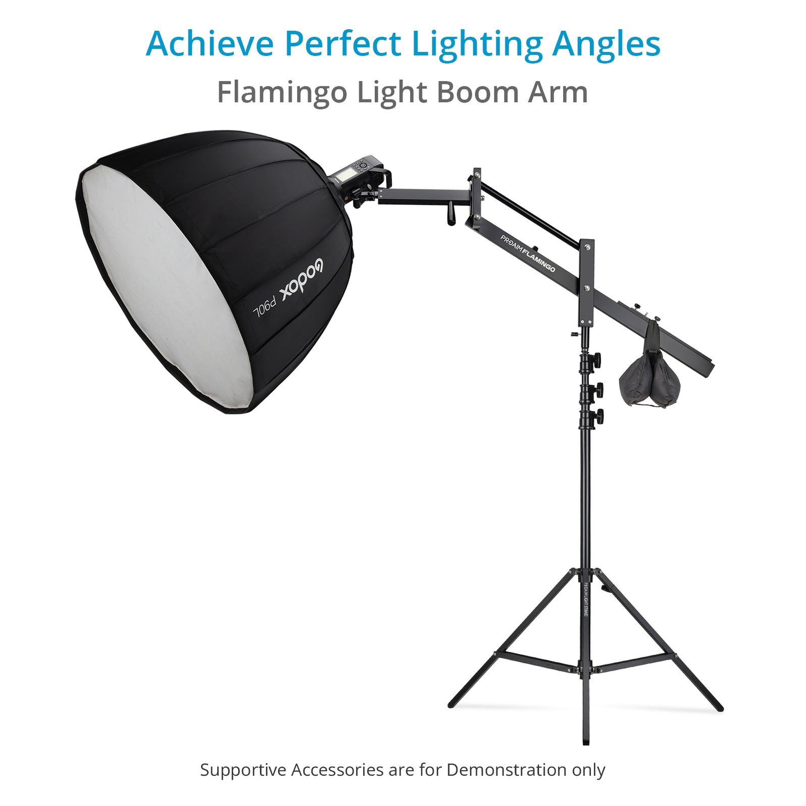 Proaim Flamingo 48” Light Boom Arm with 5/8” Baby Pin Mount