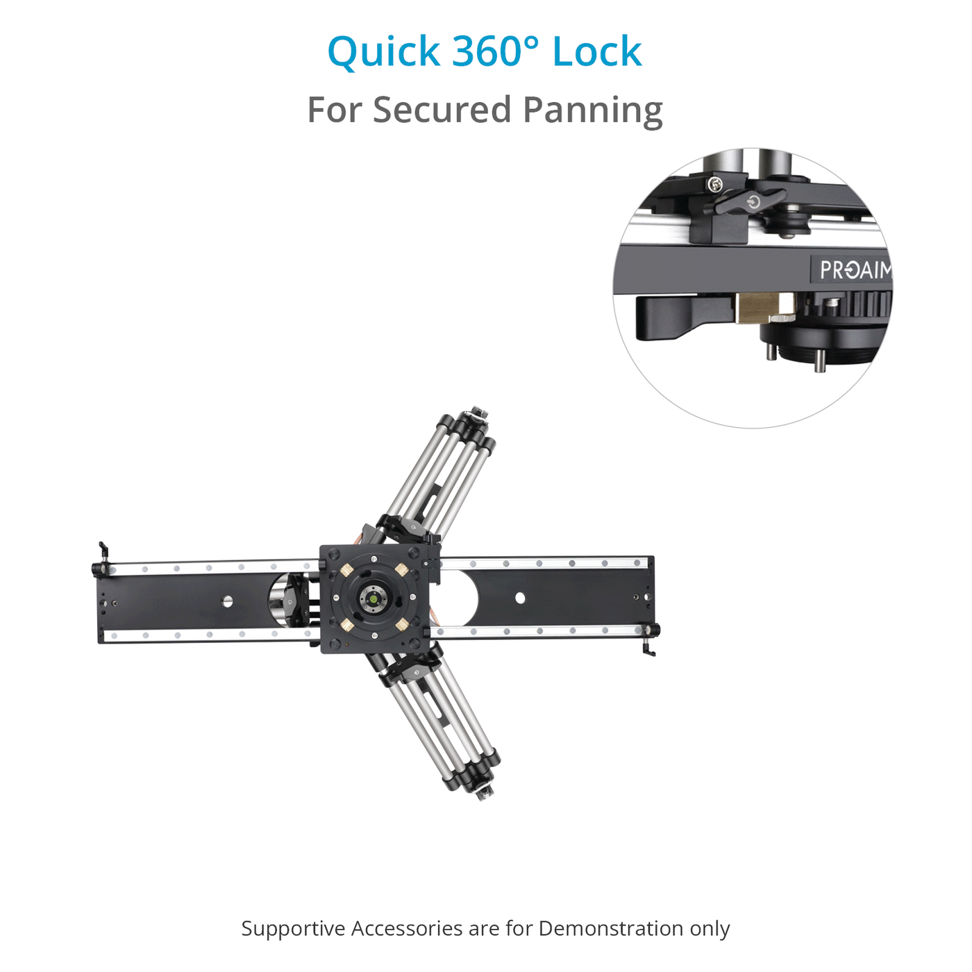 Proaim Flyking Pro Mitchell Video Camera Slider