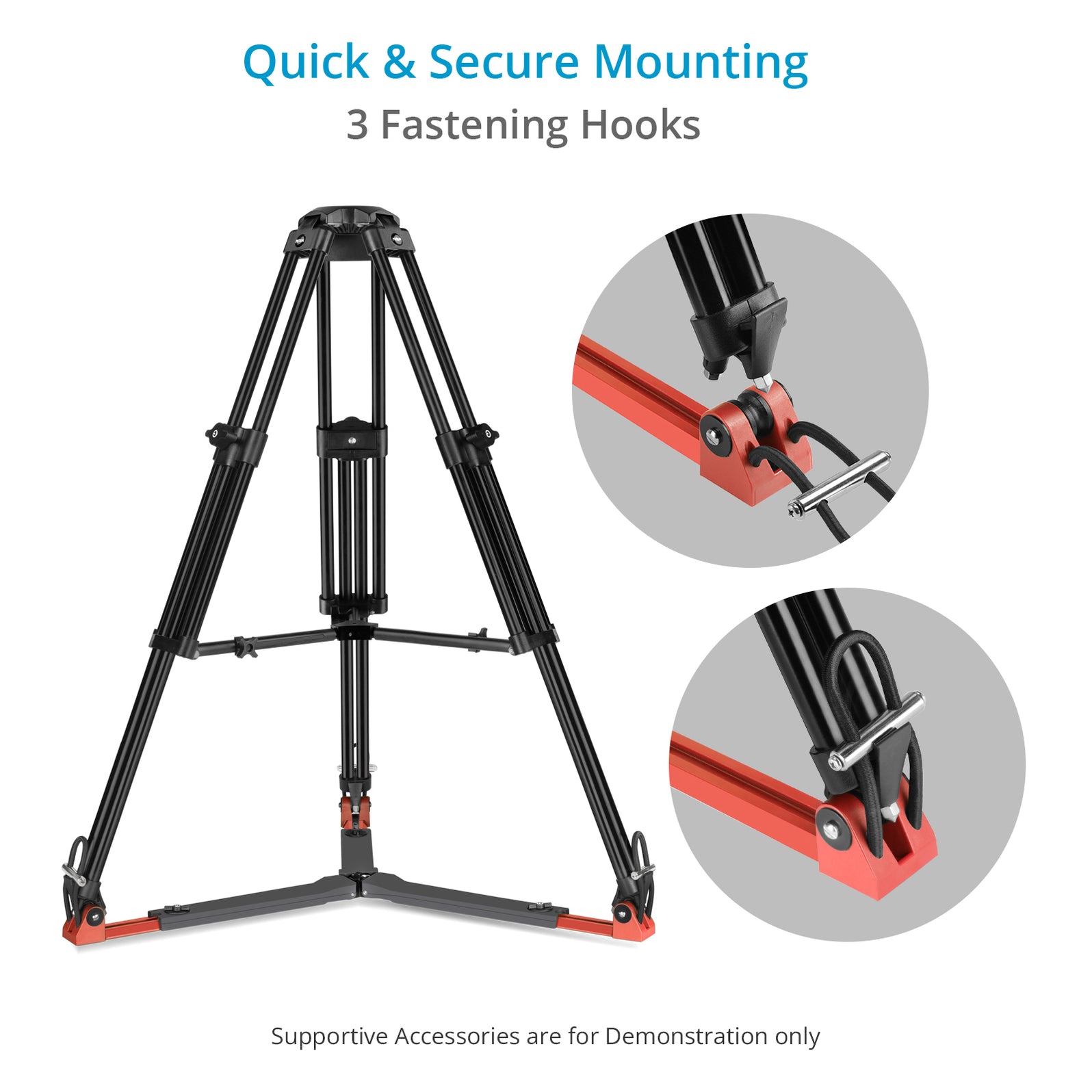 Heavy-Duty Ground Spreader V1 for Twin Spiked Feet | Proaim