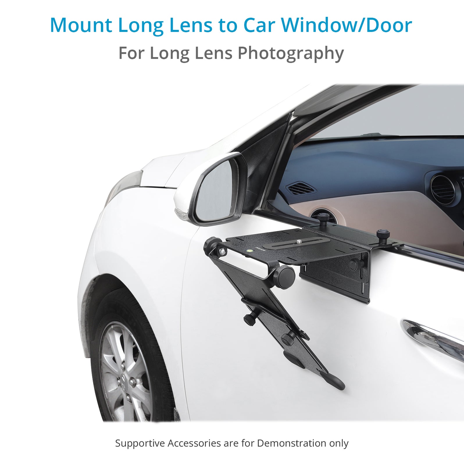 Keen-Eye Car Door Camera Lens Support Mount for | Proaim