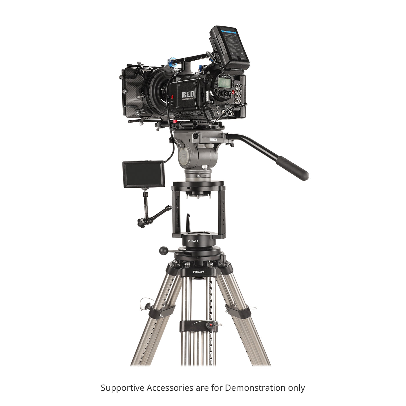 Proaim Euro/Elemac to Mitchell Riser Adapter w Quick Lock