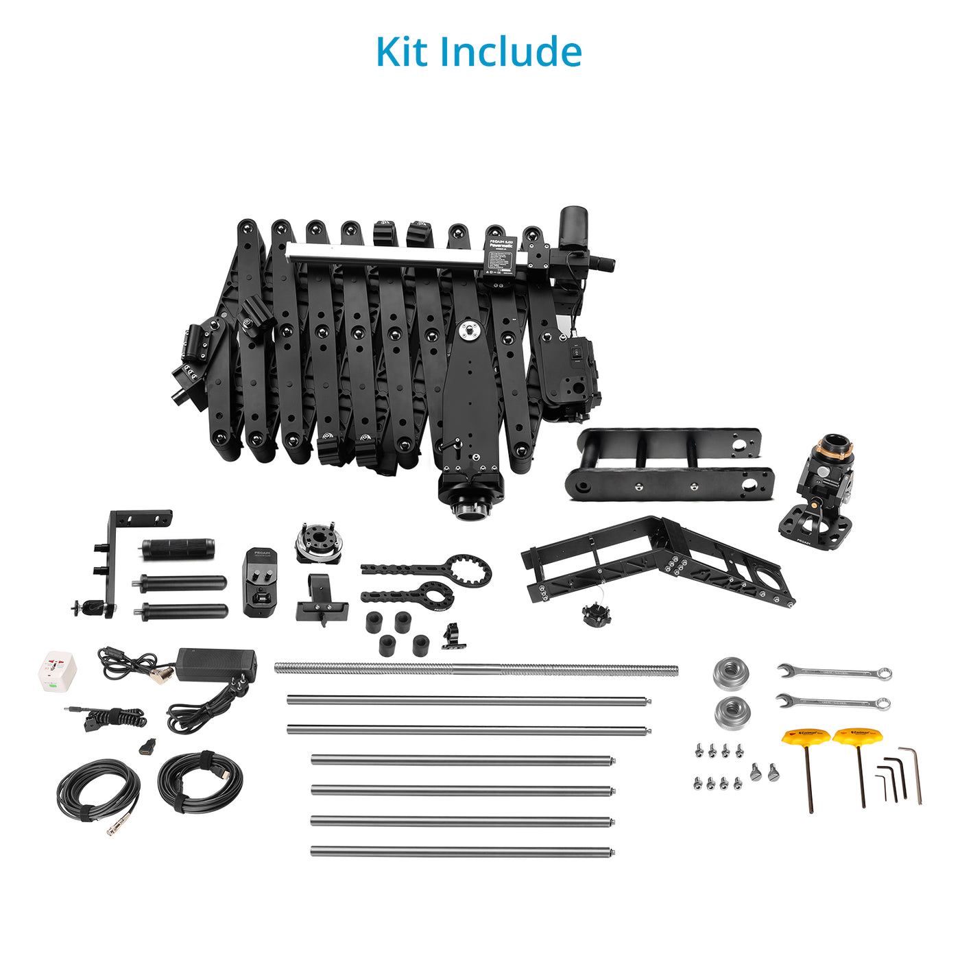 Proaim SJ30 Powermatic Scissor 17ft Telescopic Camera Jib