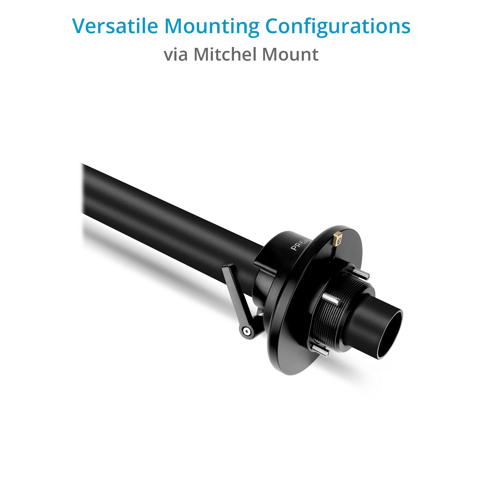 Proaim Scaffold Pole with Mitchell Mount for Vibration Isolator Arms