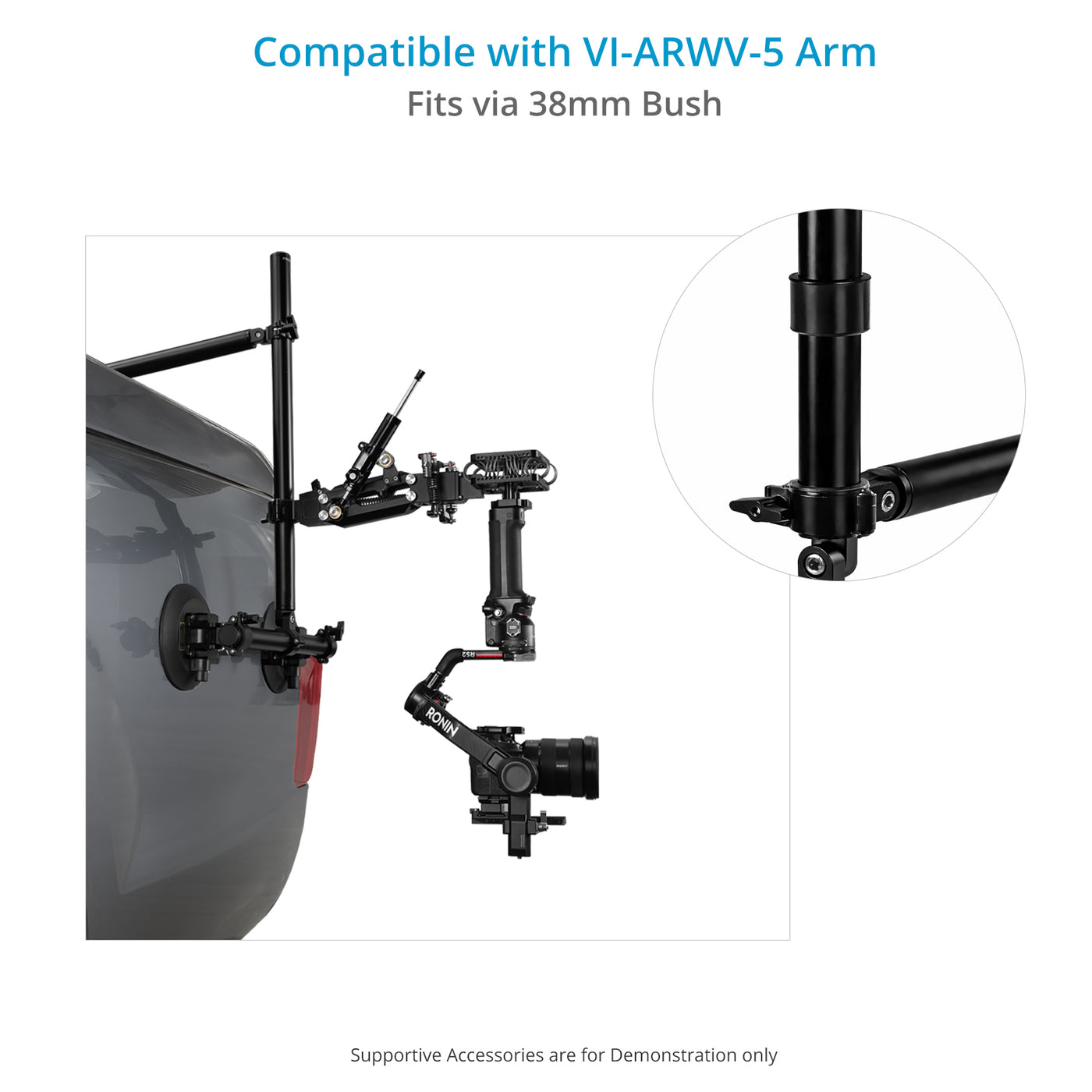 Proaim SnapHold Camera Car Mounting System | 15kg/33lb Payload