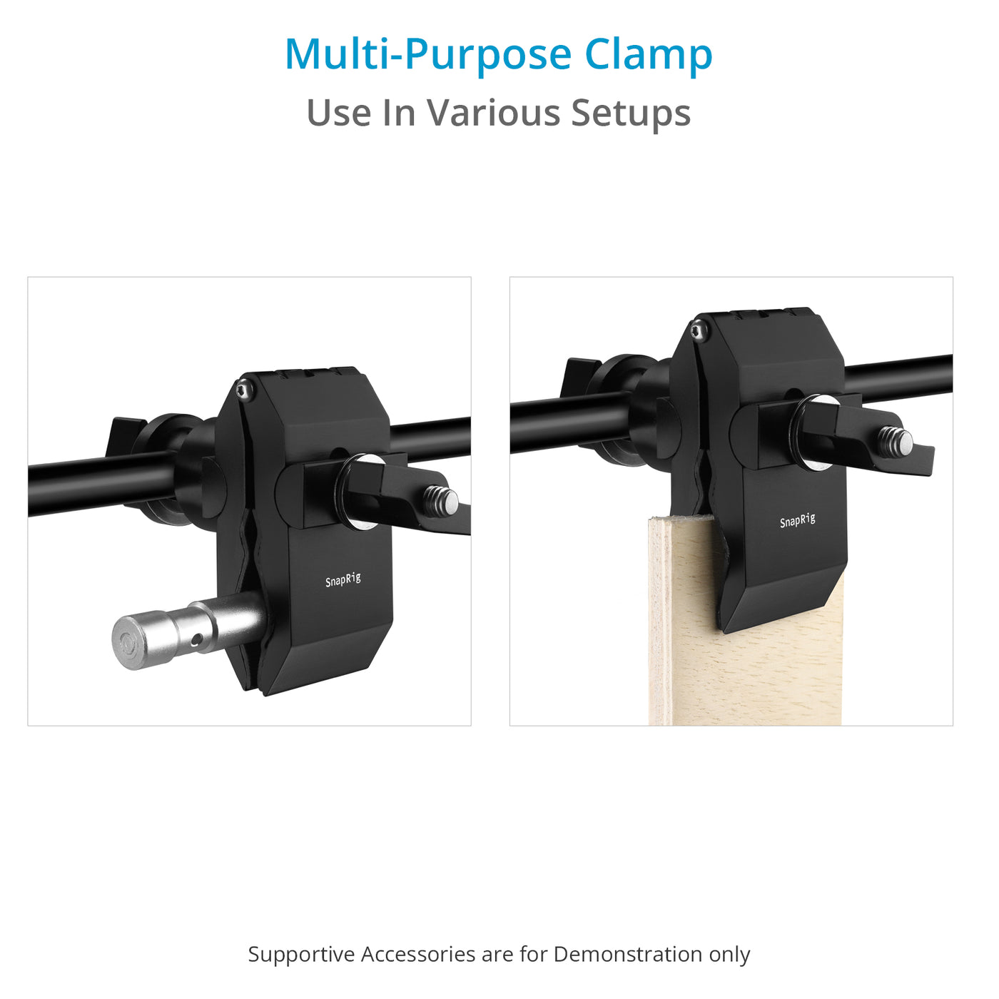 Proaim Snaprig Super Clamp Pro with Grip Joint | Fits 50mm Speed Rails