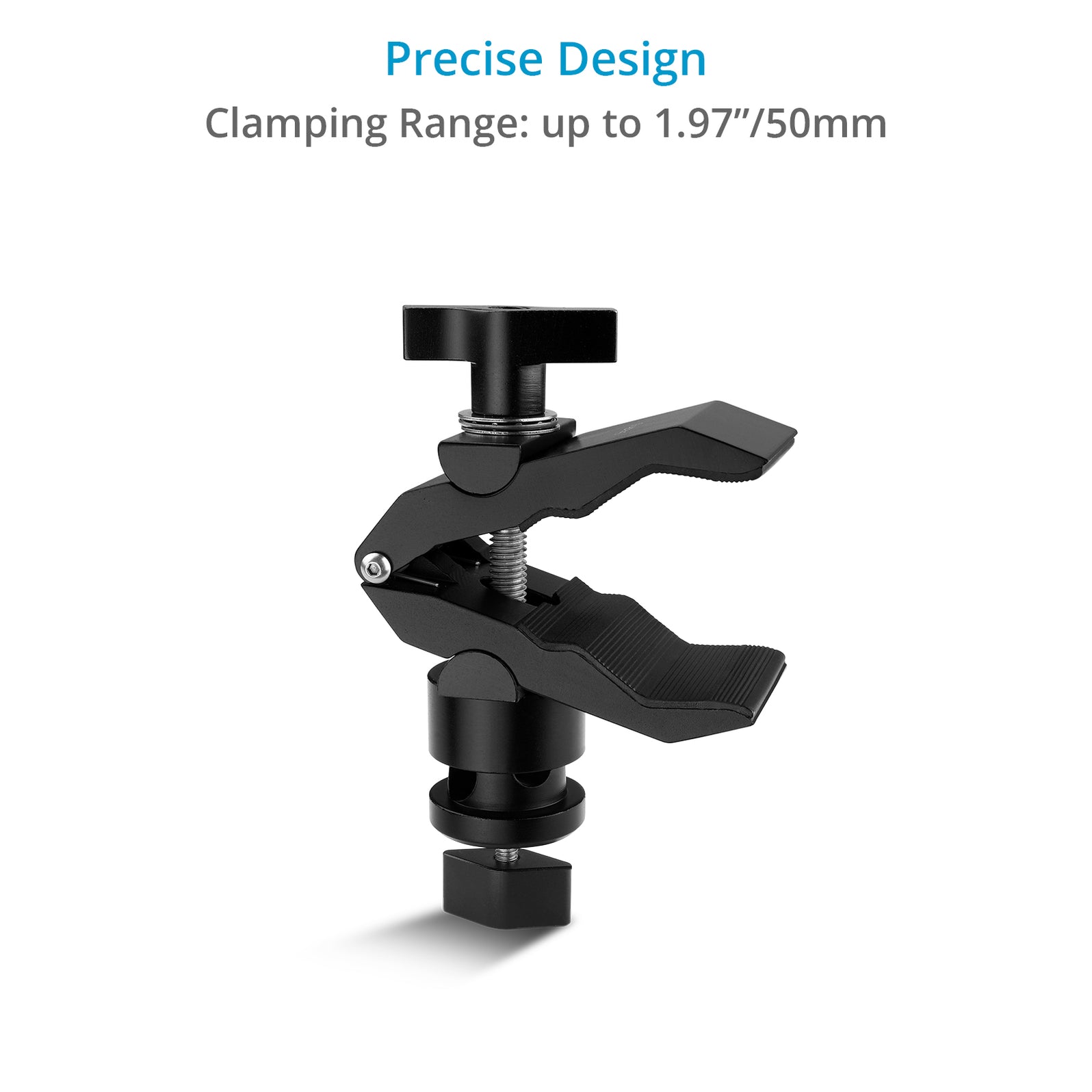 Proaim Snaprig Super Clamp Pro with Grip Joint | Fits 50mm Speed Rails