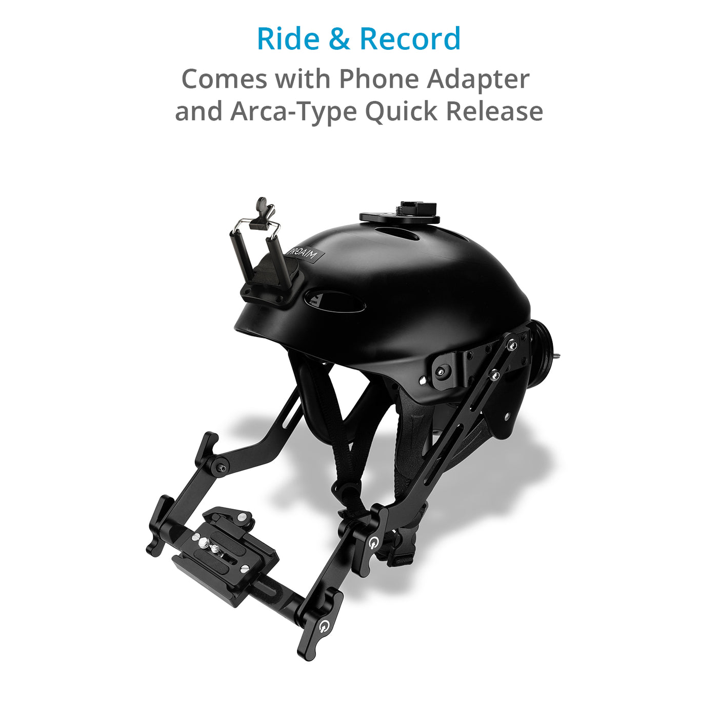 Proaim Surfer Helmet Rig for DSLR Camera/Smartphone