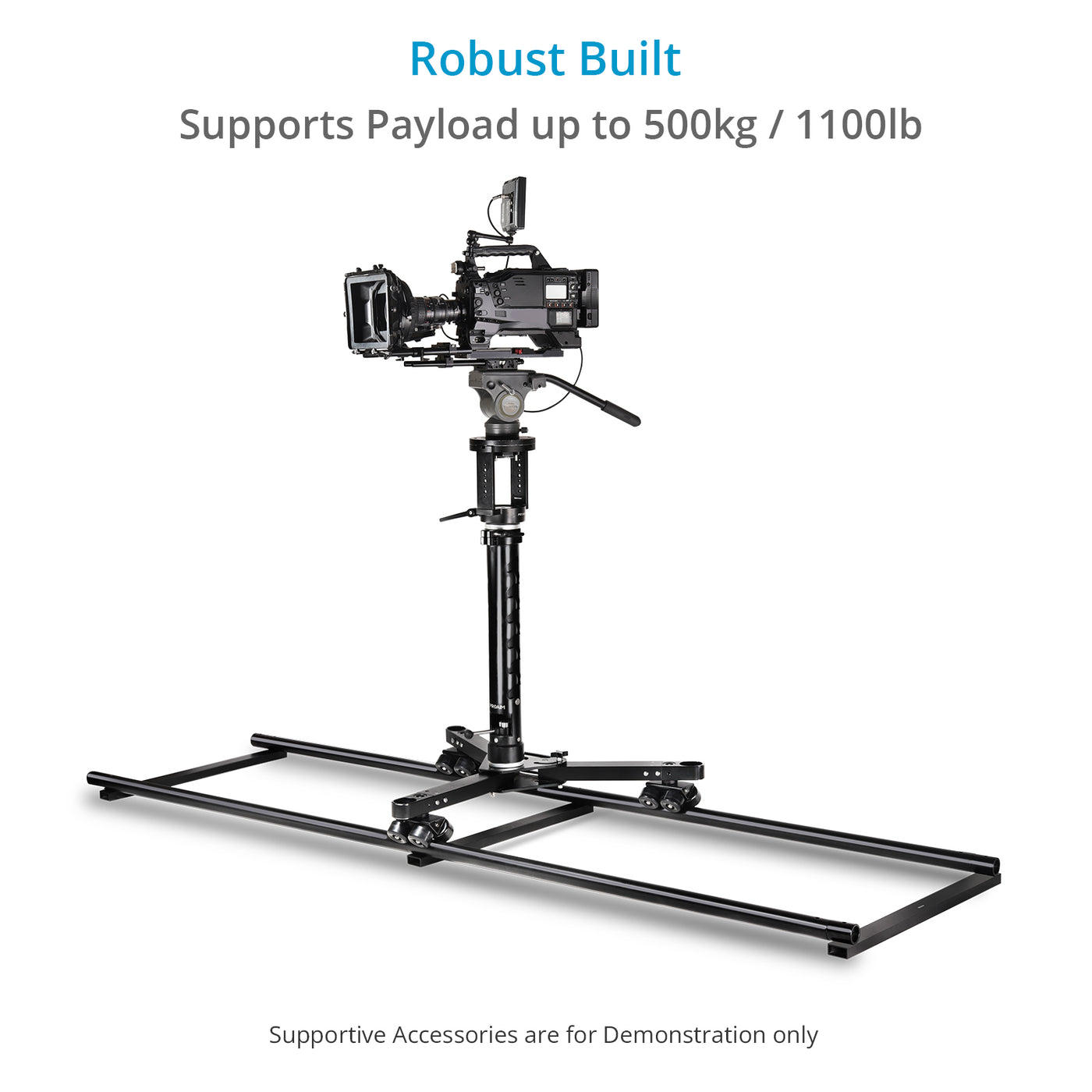 Proaim Track Wheel Set for Camera Tripod Dolly