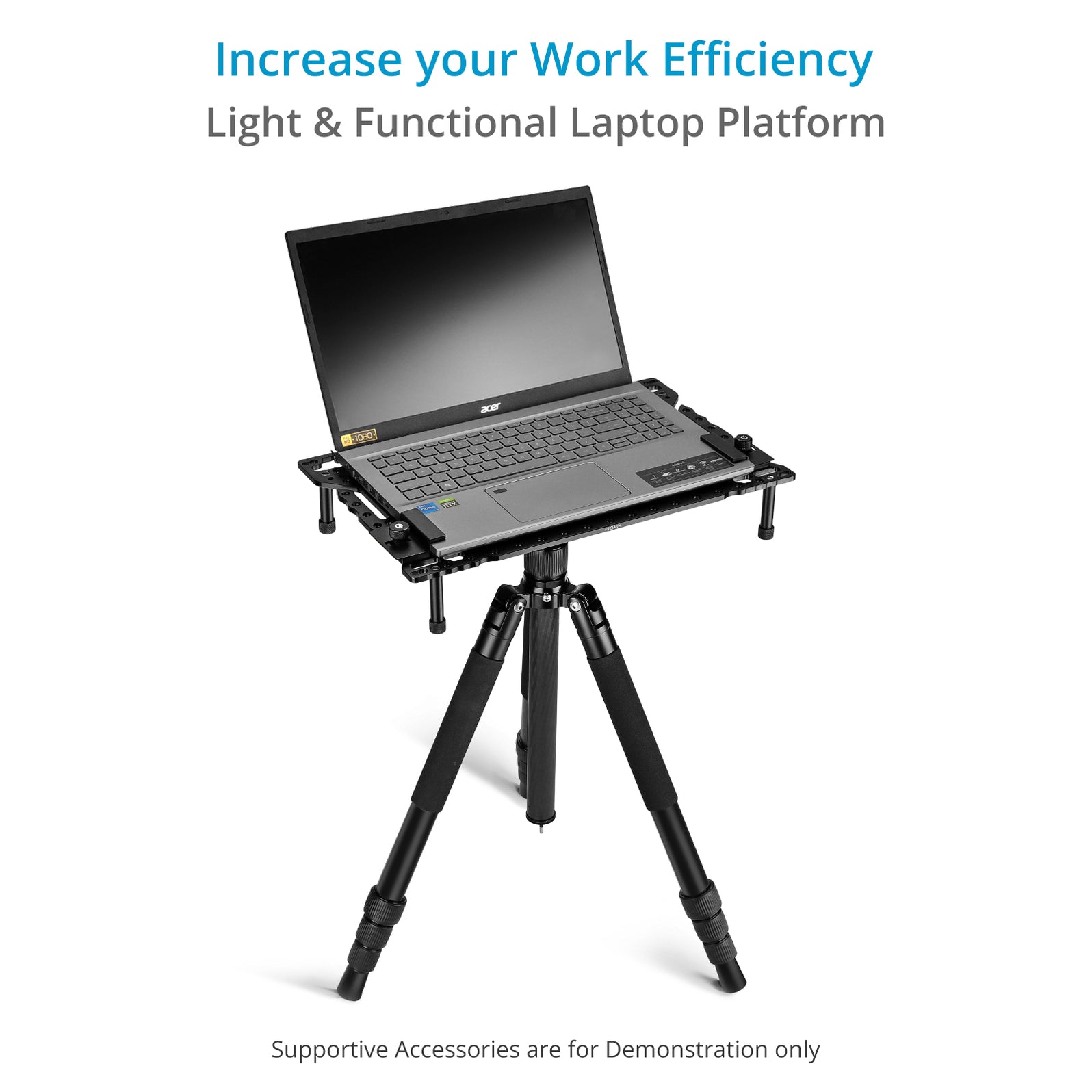 Proaim Universal Plus Laptop Workstation Platform w Cable Management