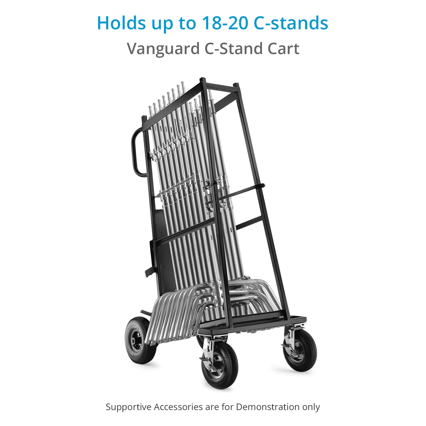 Vanguard Cart for Holding C-stand | Payload: 362kg | Proaim