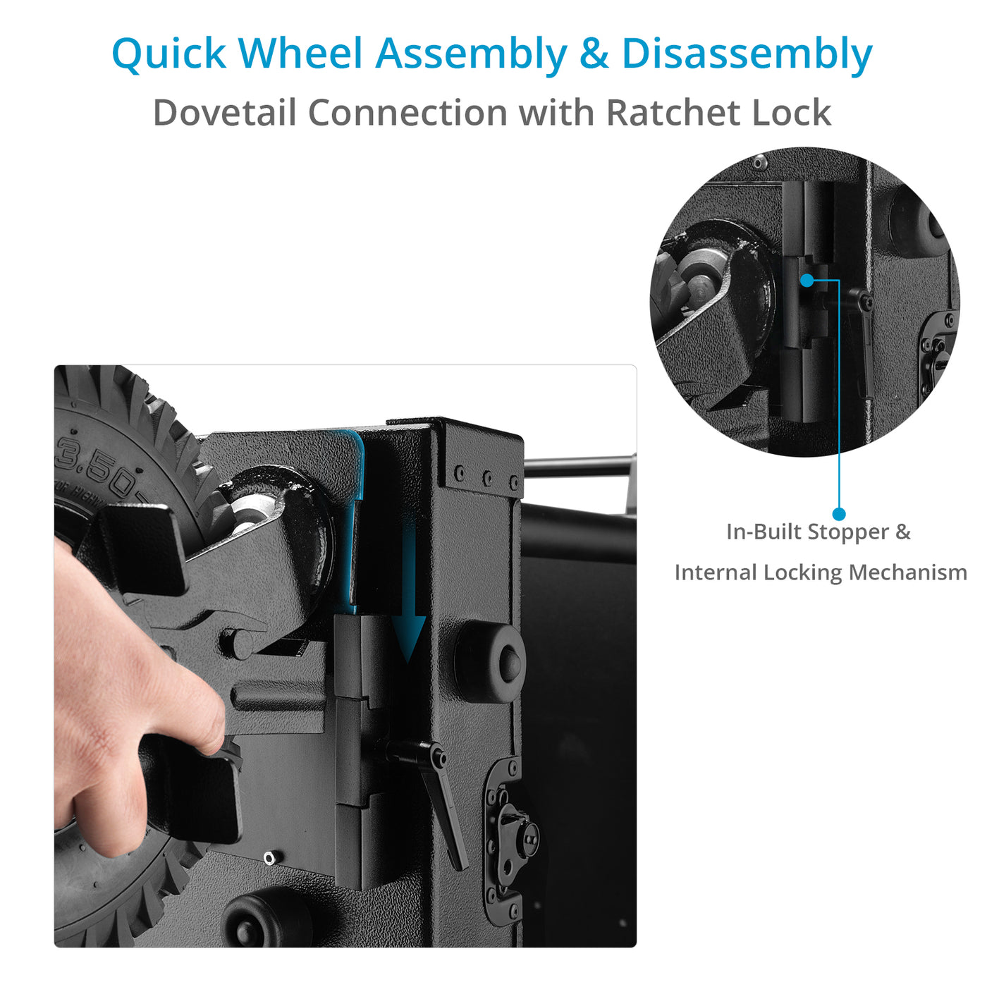 Victor Lite V2 Video Production Camera Cart. | Proaim