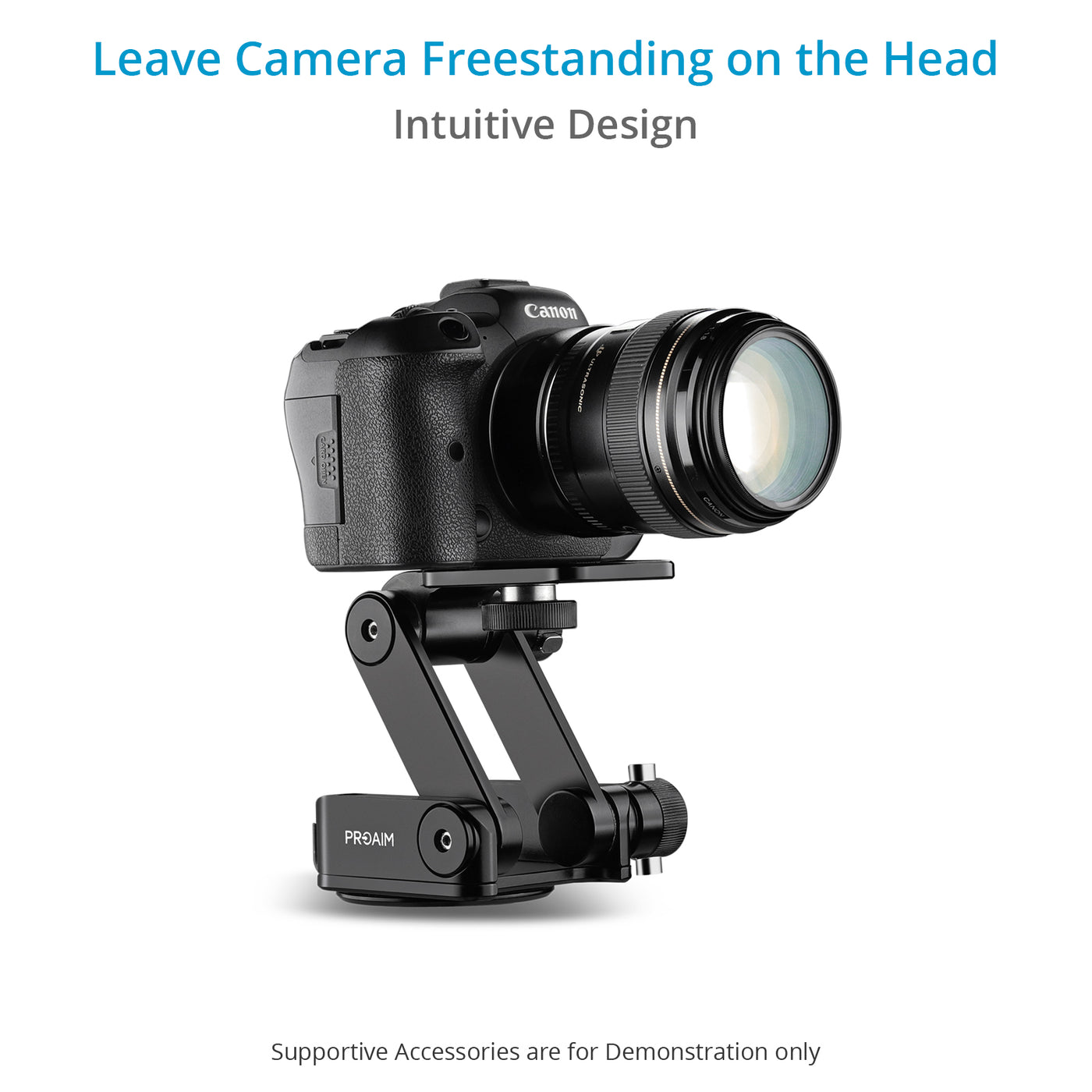 Z-Tilt Camera Head (Pan-Tilt) | 6.8kg/15lb Payload | Proaim