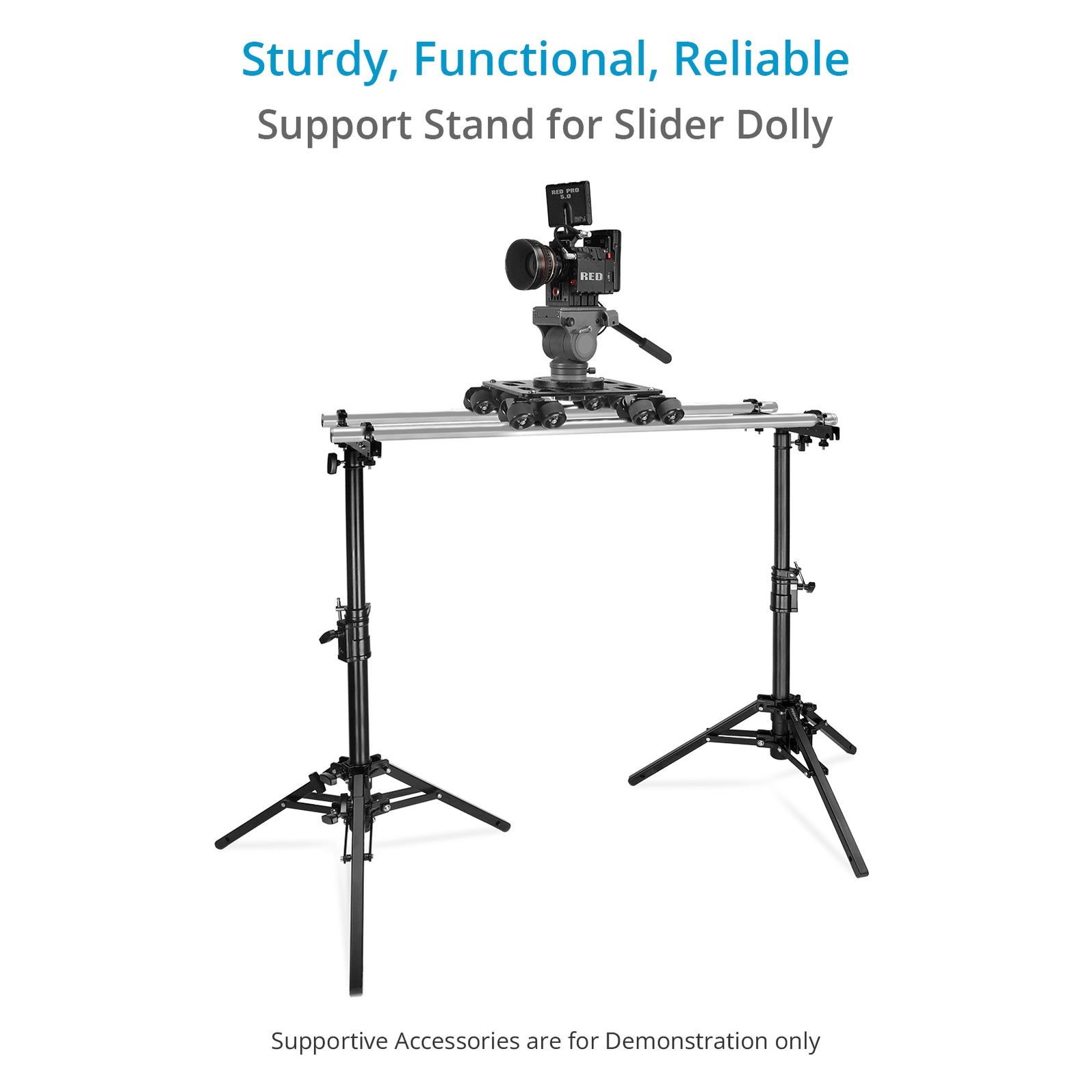 Proaim 44” Camera Slider Stand with Junior Pin