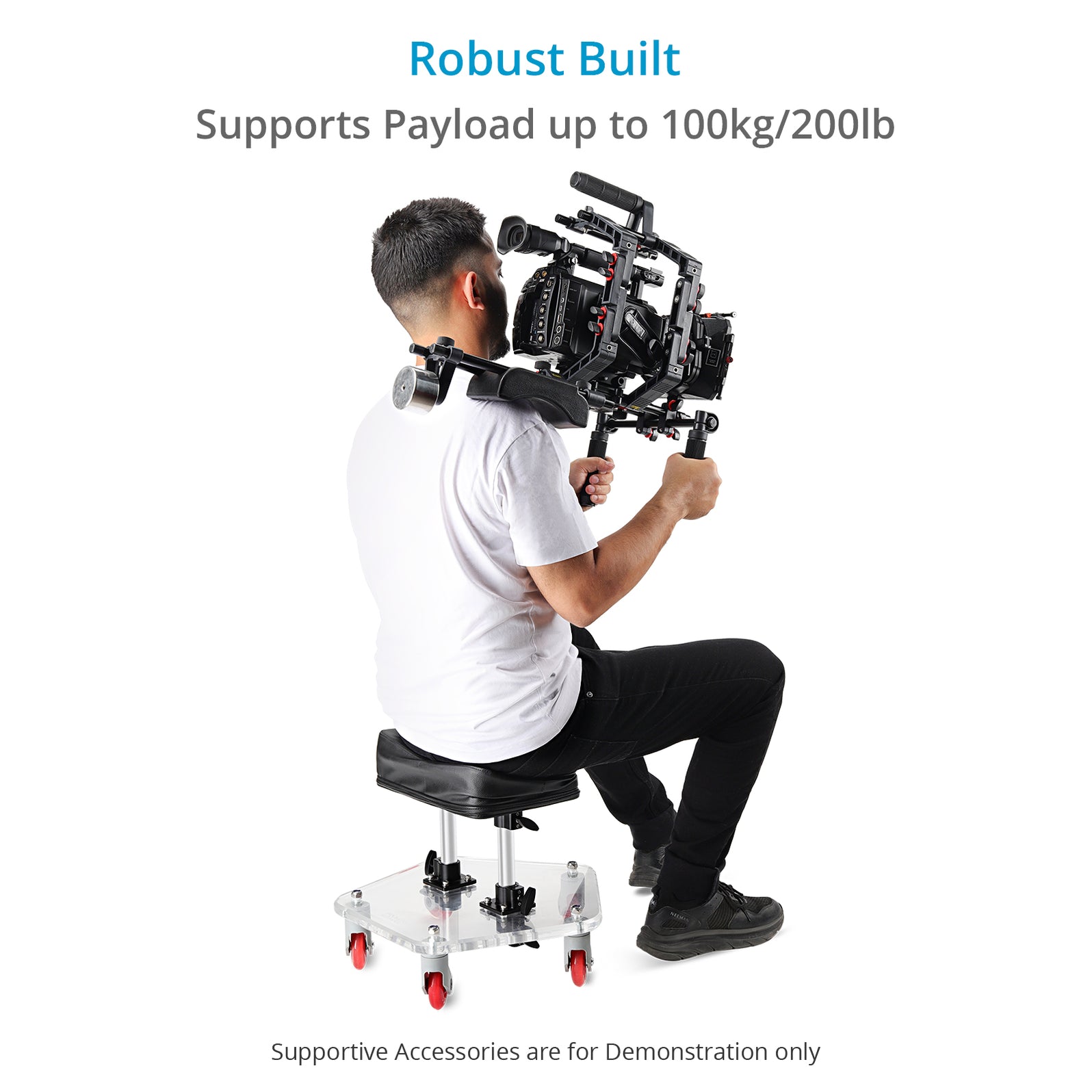 Proaim Butt Camera Dolly for Handheld Operators — Proaim.com