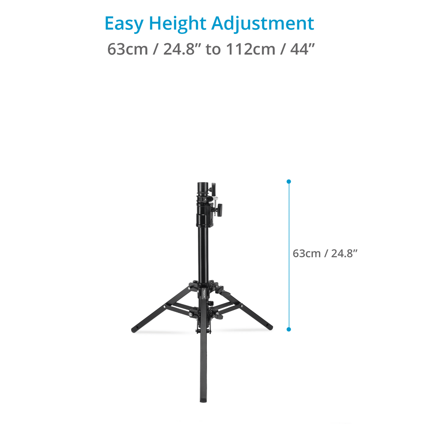 Proaim 44” Camera Slider Stand with Junior Pin