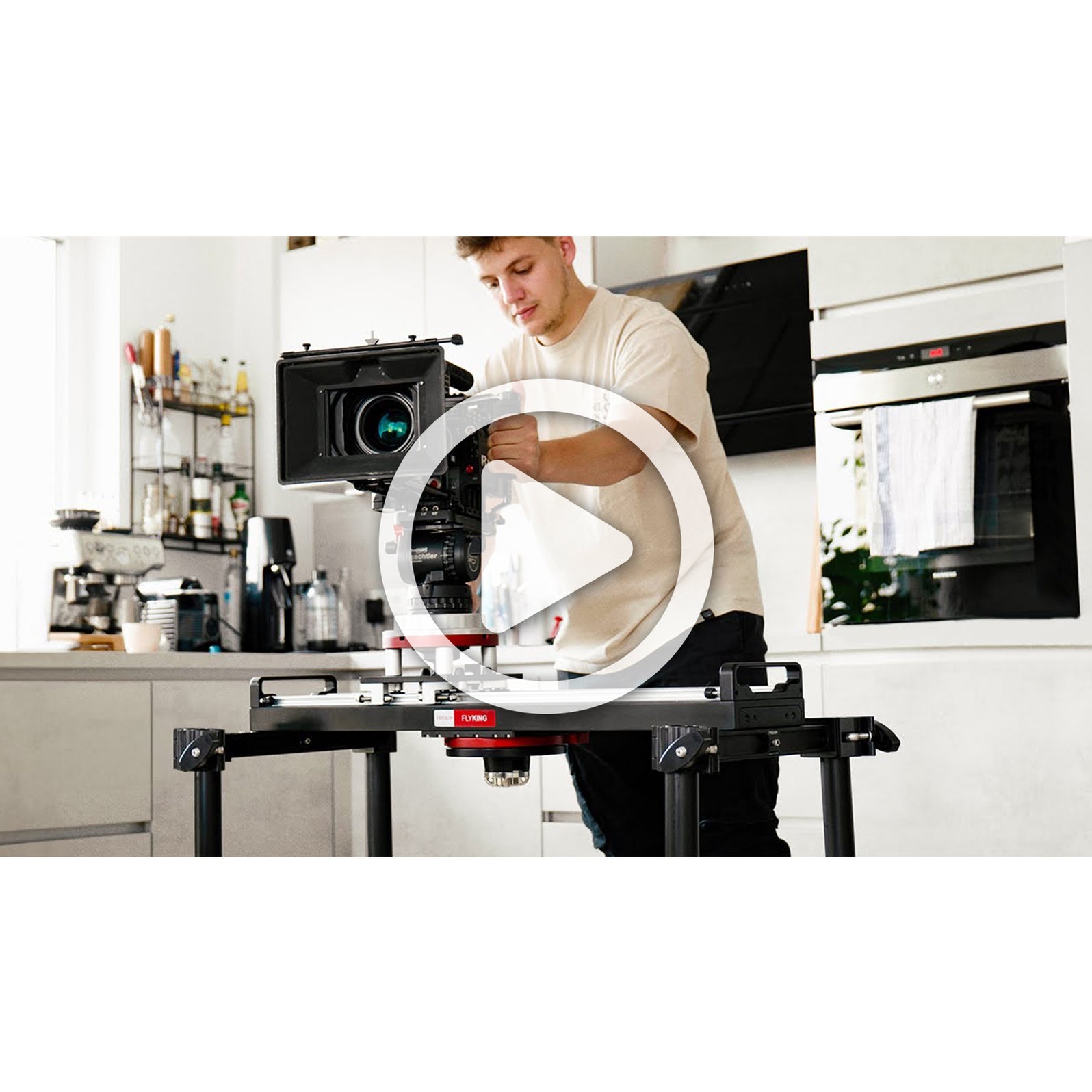 Proaim Flyking Mitchell Mount Camera Slider + Flight Case