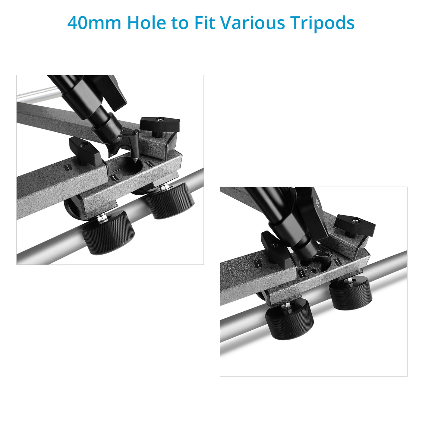 PROAIM Swift Camera Dolly System with 12ft Straight Track