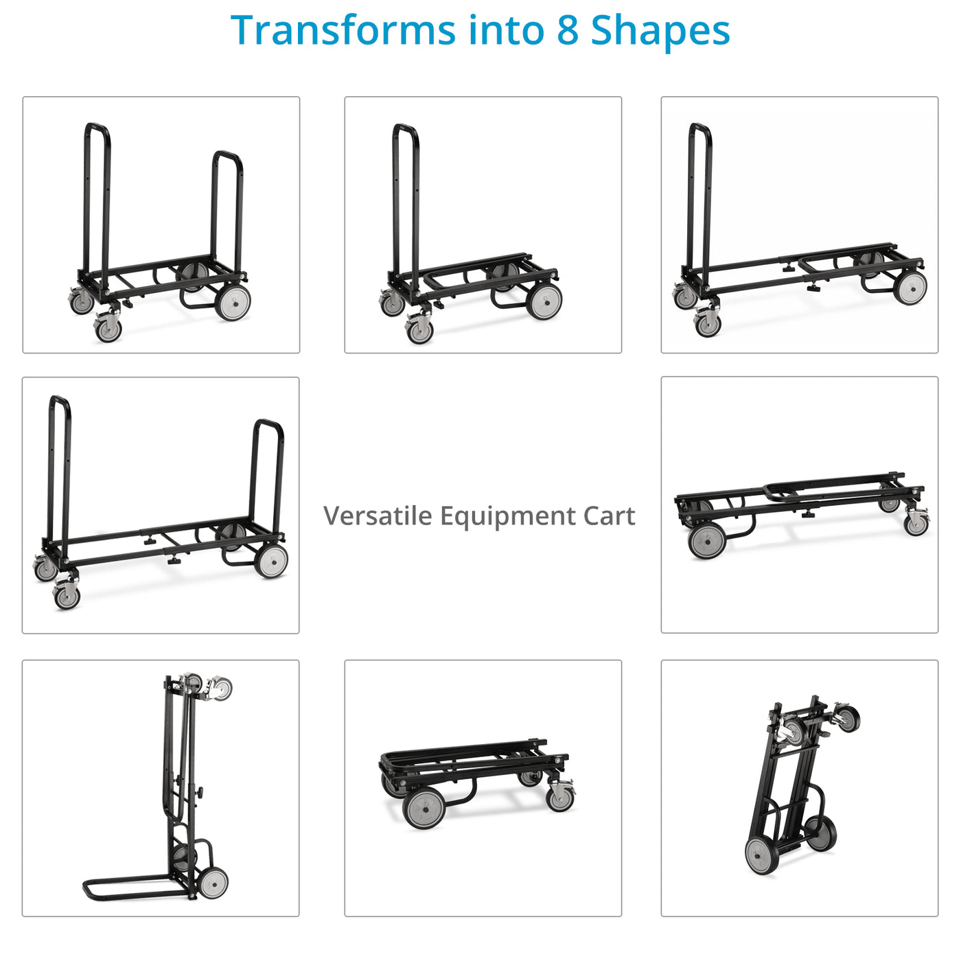 Proaim Vanguard NANO Adjustable Foldable Cart with Wheels