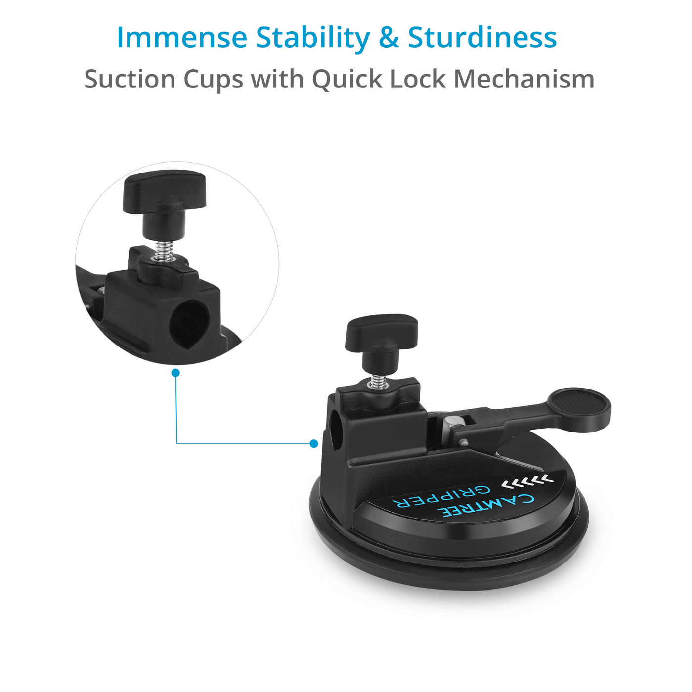 Camtree Gripper G-10 Car Suction Mount Mount Kit | Proaim
