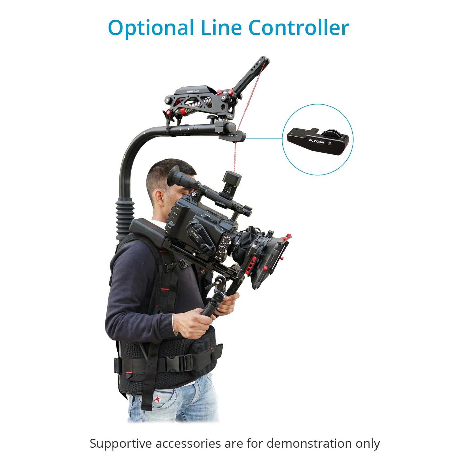 Flycam Flowline Placid Two Axis Spring Arm — Proaim.com
