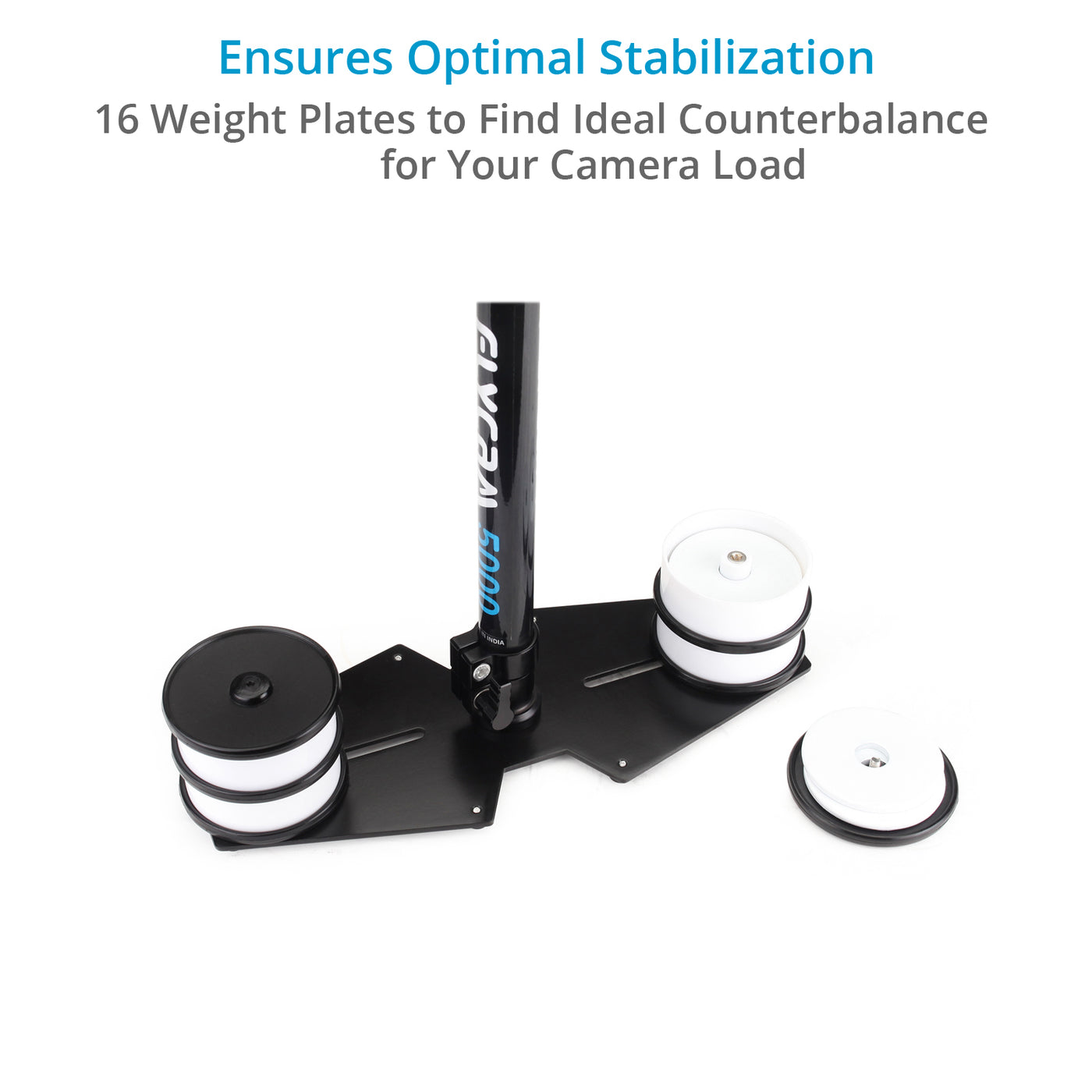 Flycam 5000 Handheld Camera Stabilizer w Comfort Arm Vest