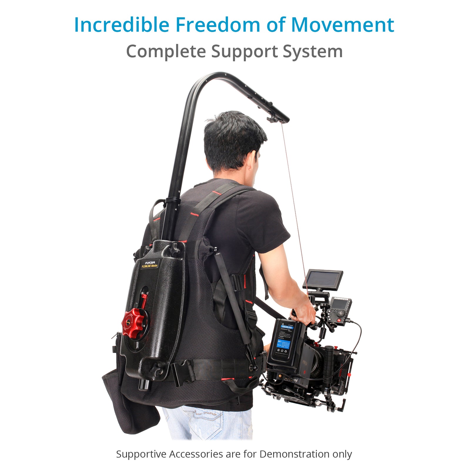 Flycam Flowline Master with Pro Vest for Camera & Gimbals