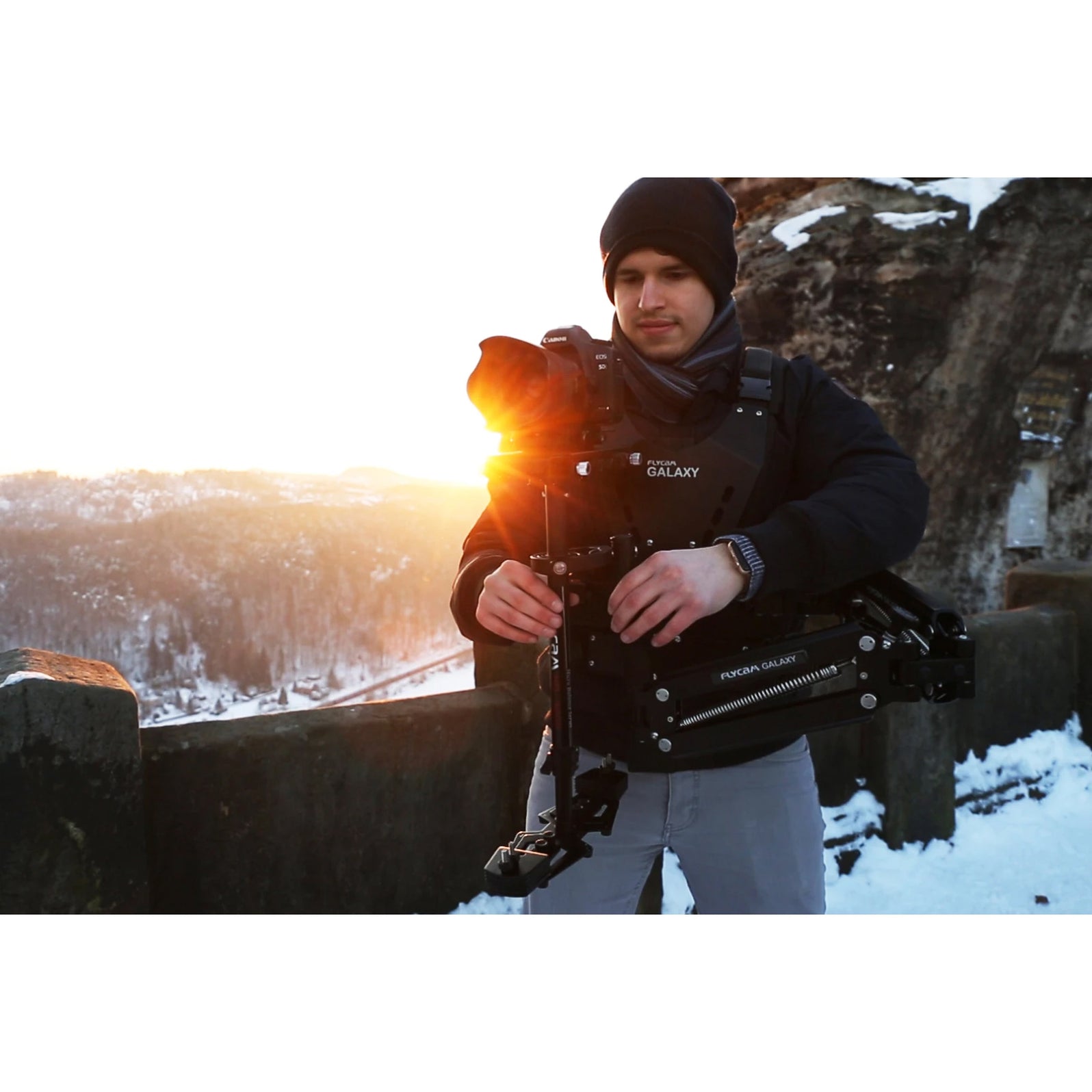 Flycam Galaxy Arm and Vest for Handheld Camera Stabilizers