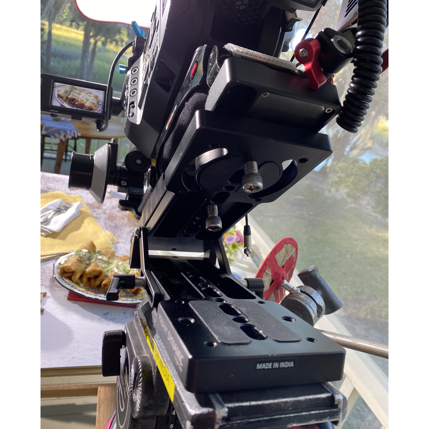Dynamic Wedge Pan/Tilt Camera Plate Filmmaking Gear | Proaim