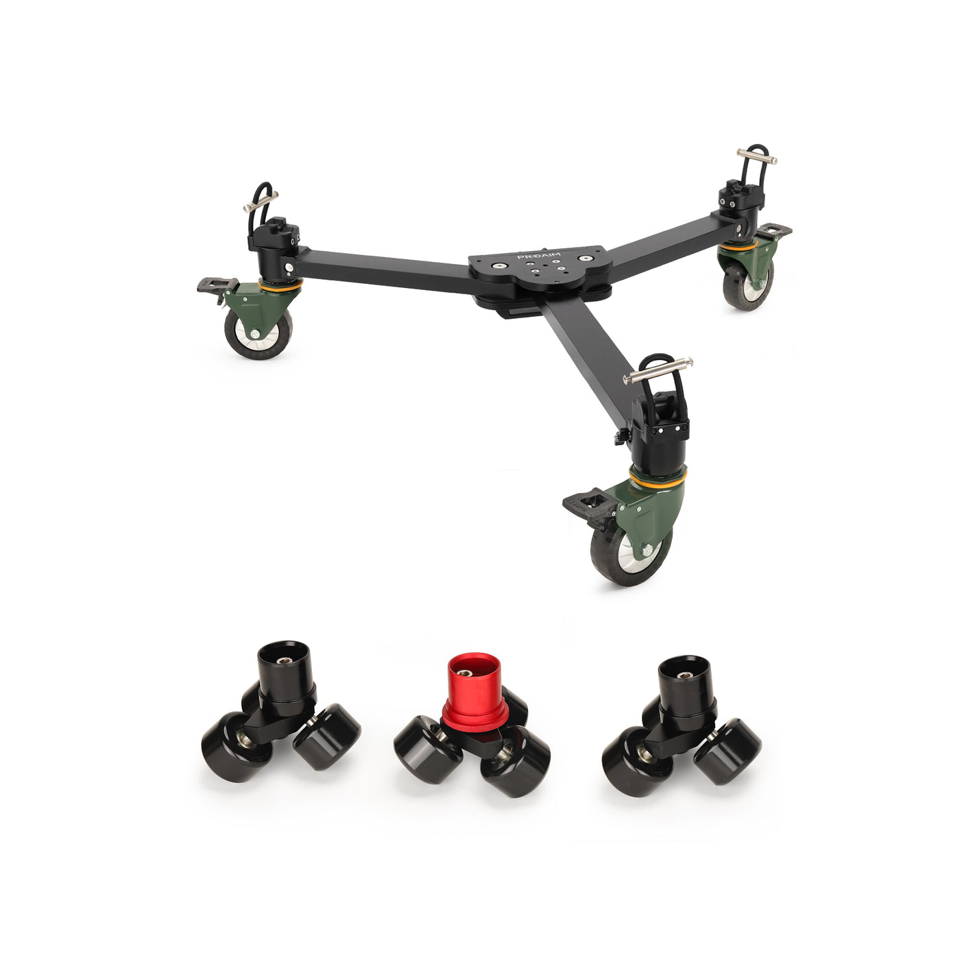 Agile Heavy-duty Floor/Track Studio Dolly for | Proaim