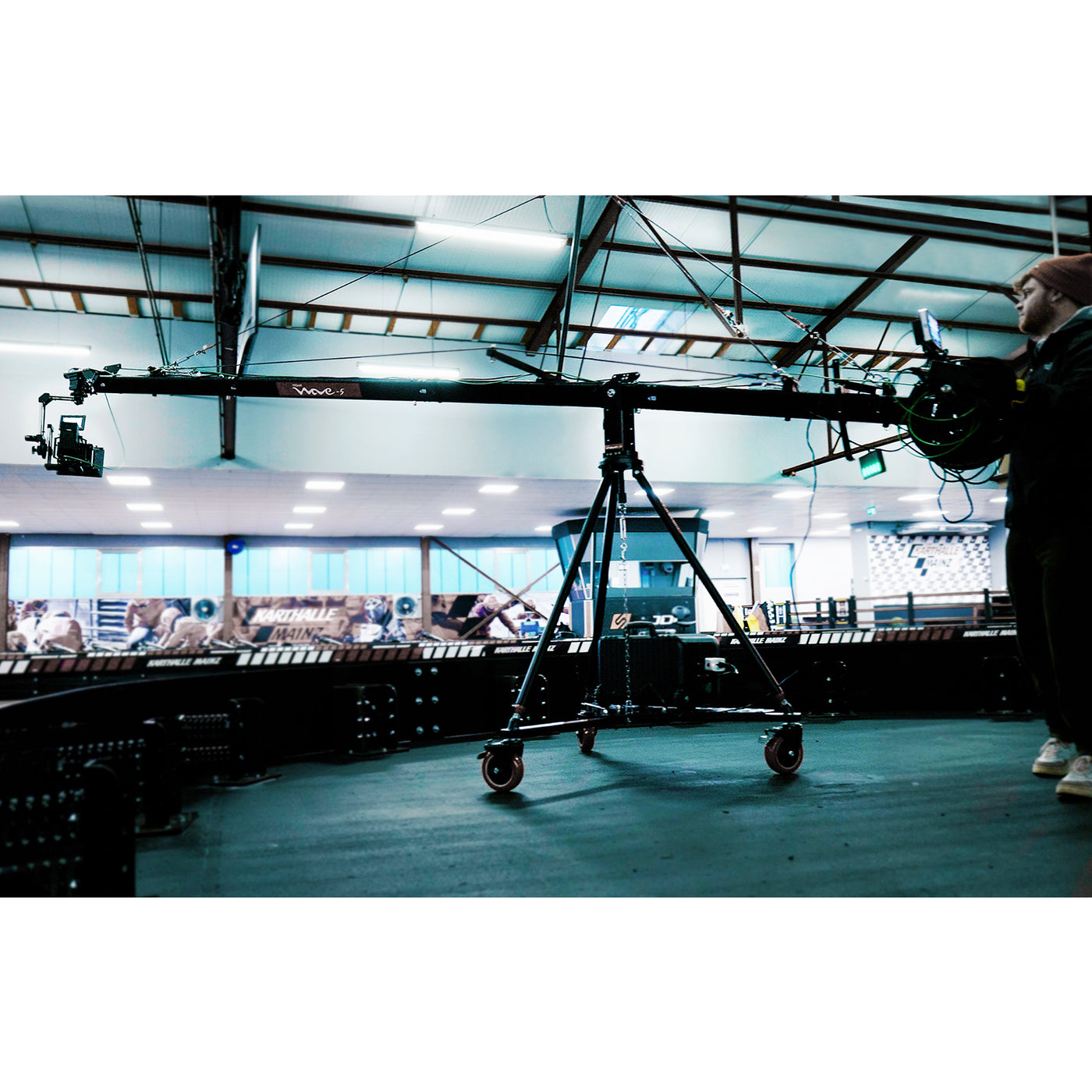 Proaim 24ft Camera Jib Crane Base Kit for Filmmakers & Production Unit