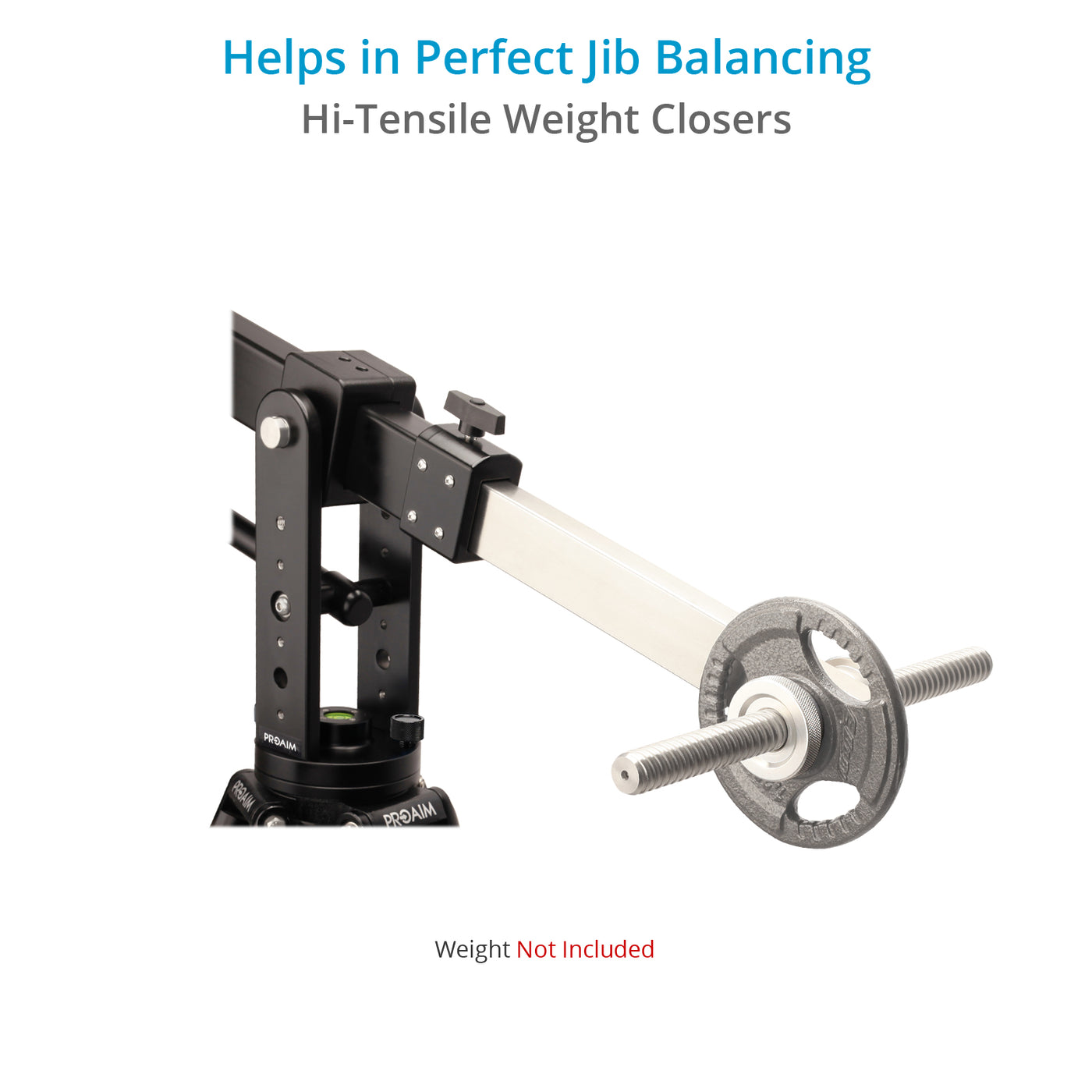 Proaim 10' Wave-2 Jib Crane for Camera/Gimbals/Pan Tilt