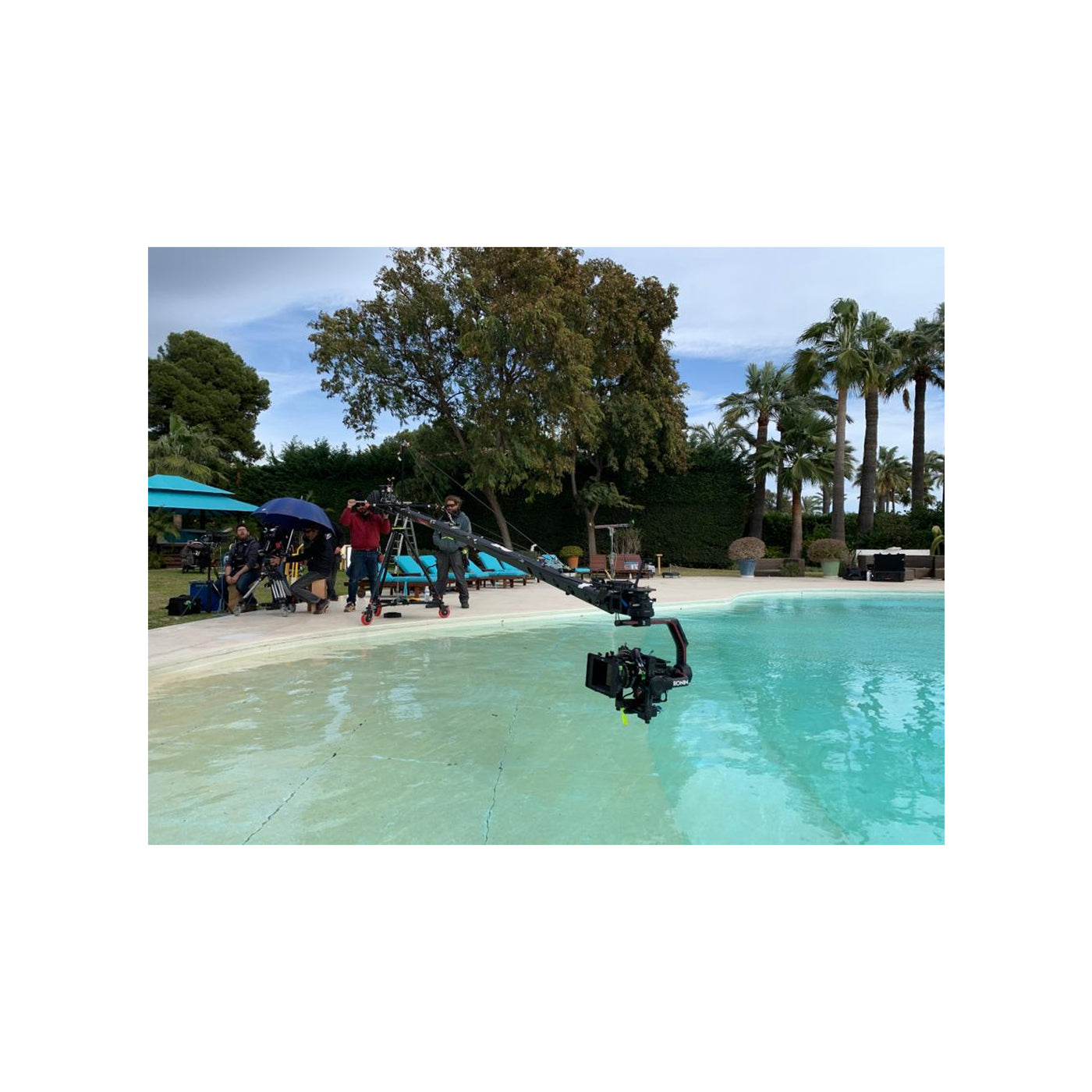 Proaim 24ft Camera Jib Crane Base Kit for Filmmakers & Production Unit