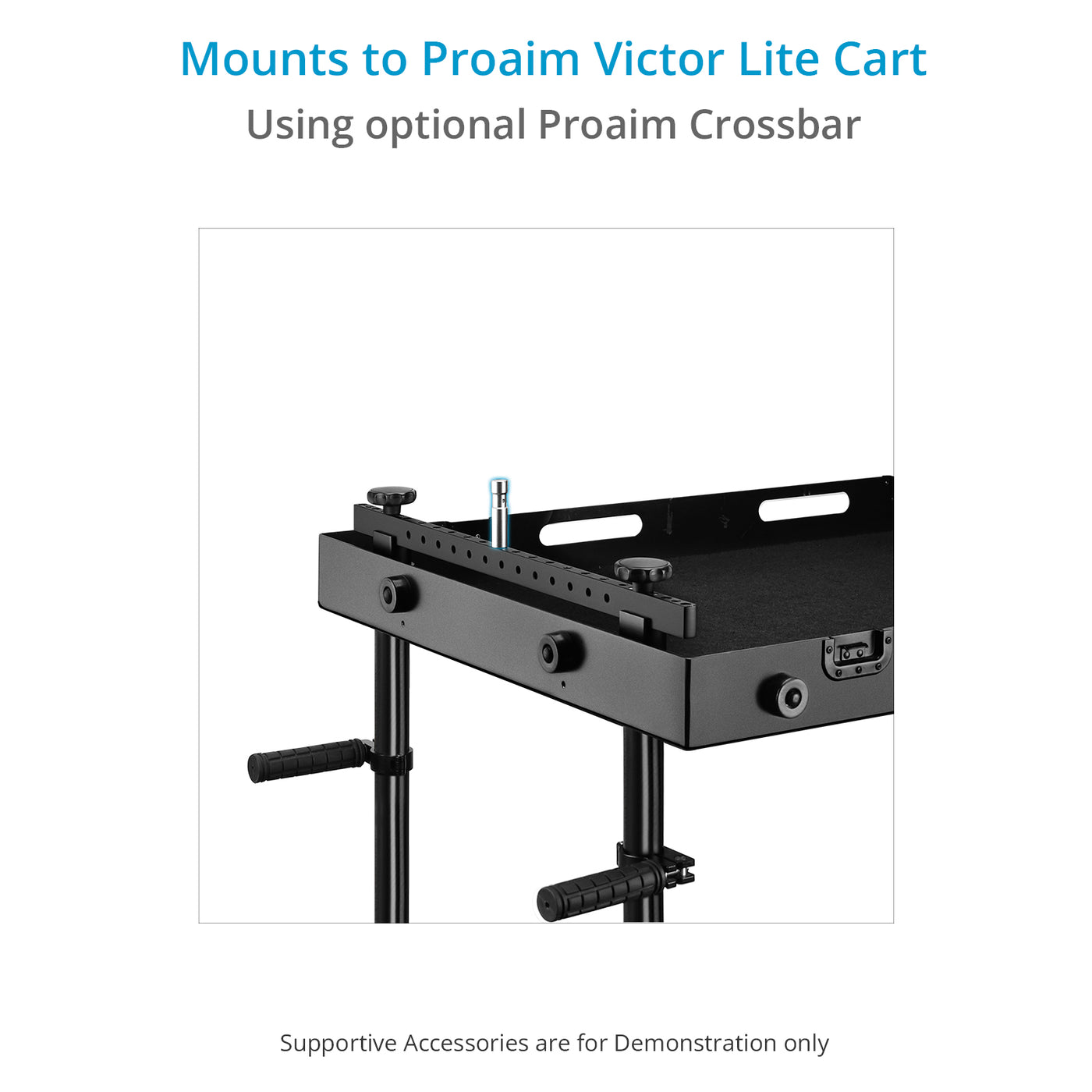 5/8" Baby Pin with 3/8" Screw for Camera Support | Proaim