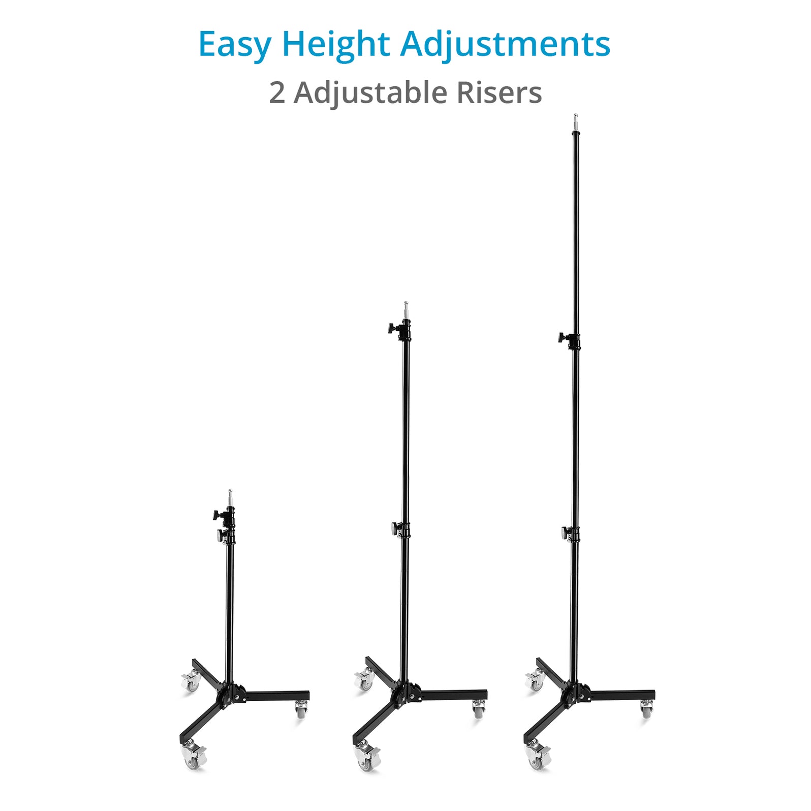 Proaim Folding Wheel Base Stand for Studio & Photography