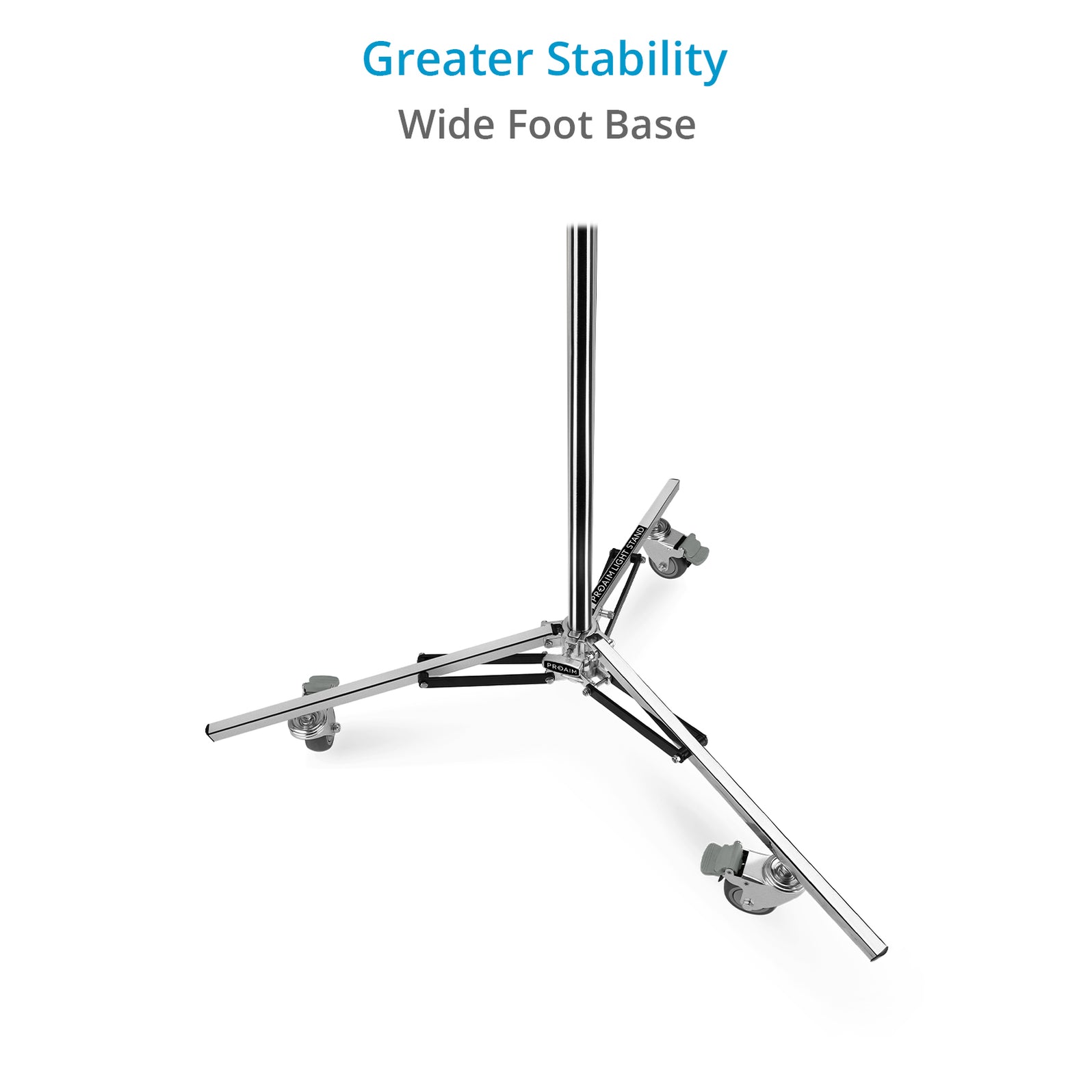 Proaim Baby 5/8" Jr. Roller Support Stand w Wheels