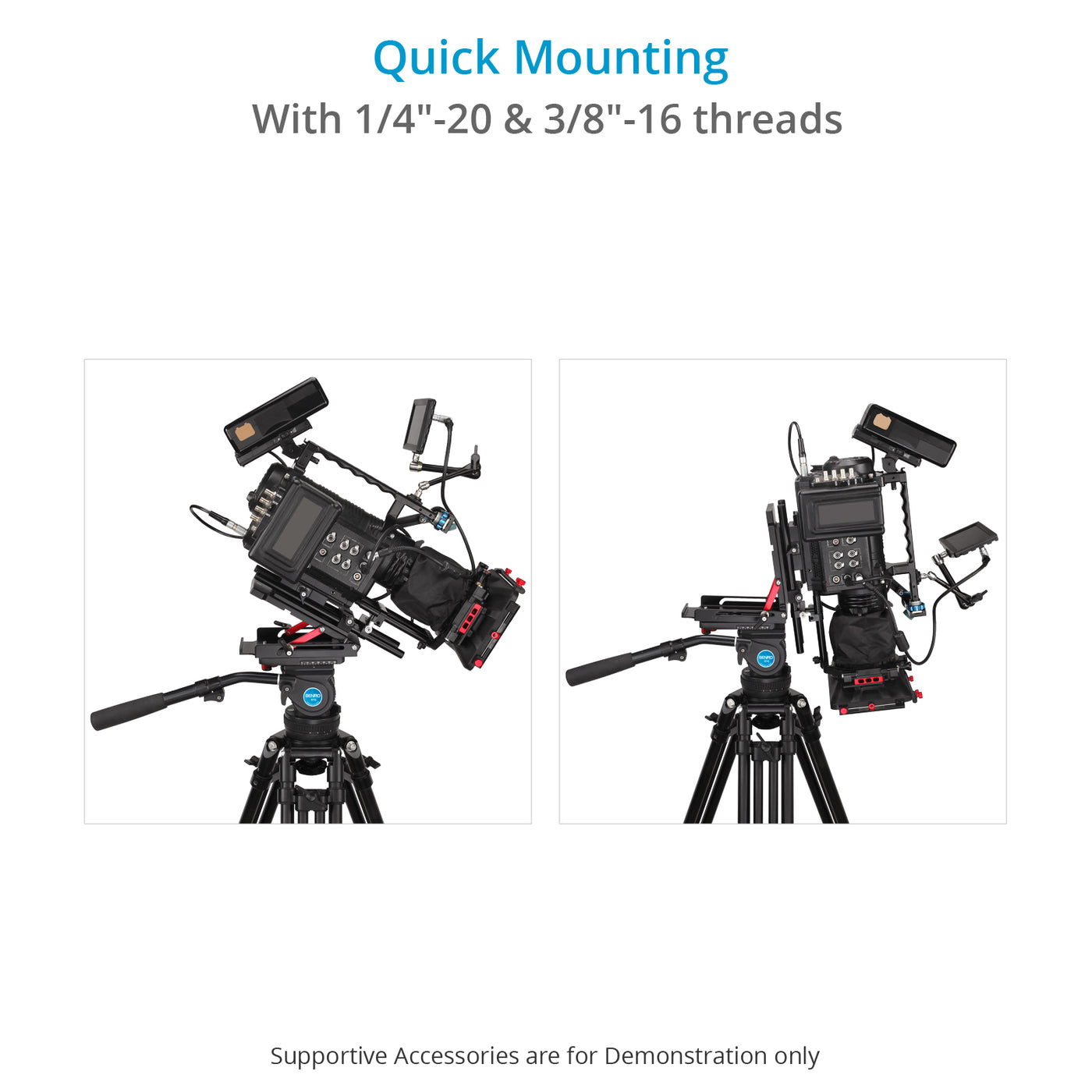 Big Multi-Angle Wedge Plate Filmmaking Gear | Proaim