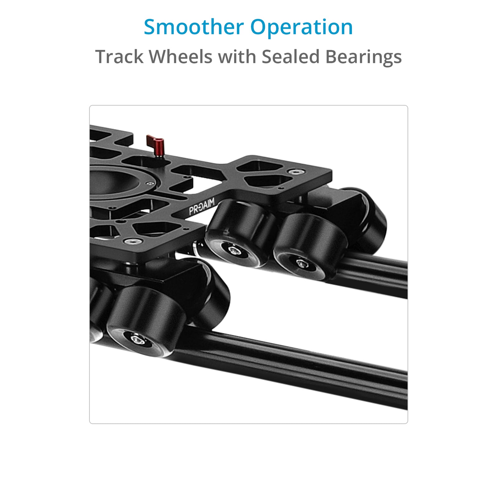 Proaim Breeza Pro Camera Dolly with Track